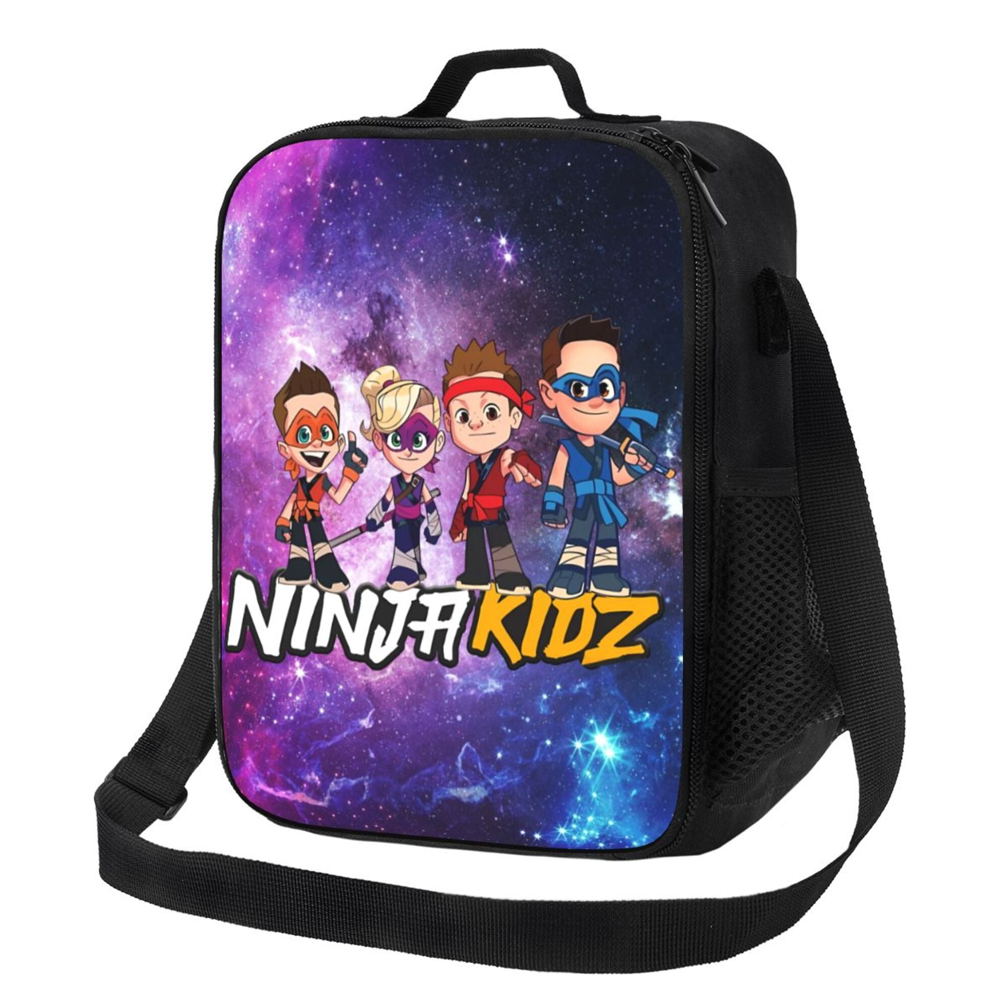 Ninja Kidz Lunch Bag Lunch Box Lightweight Durable Lunch Tote Bag ...