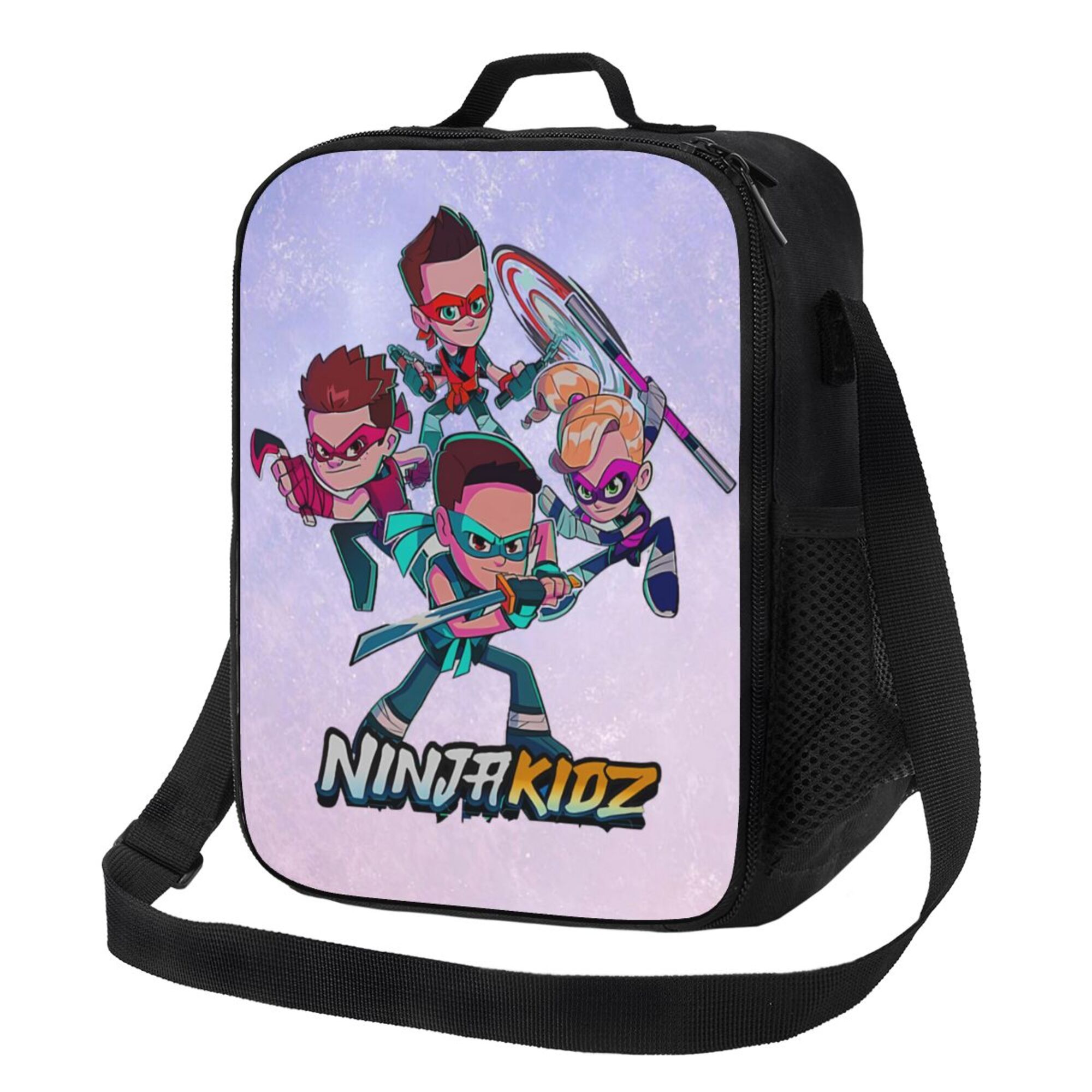 Ninja Kidz Lunch Bag Lunch Box Lightweight Durable Lunch Tote Bag ...