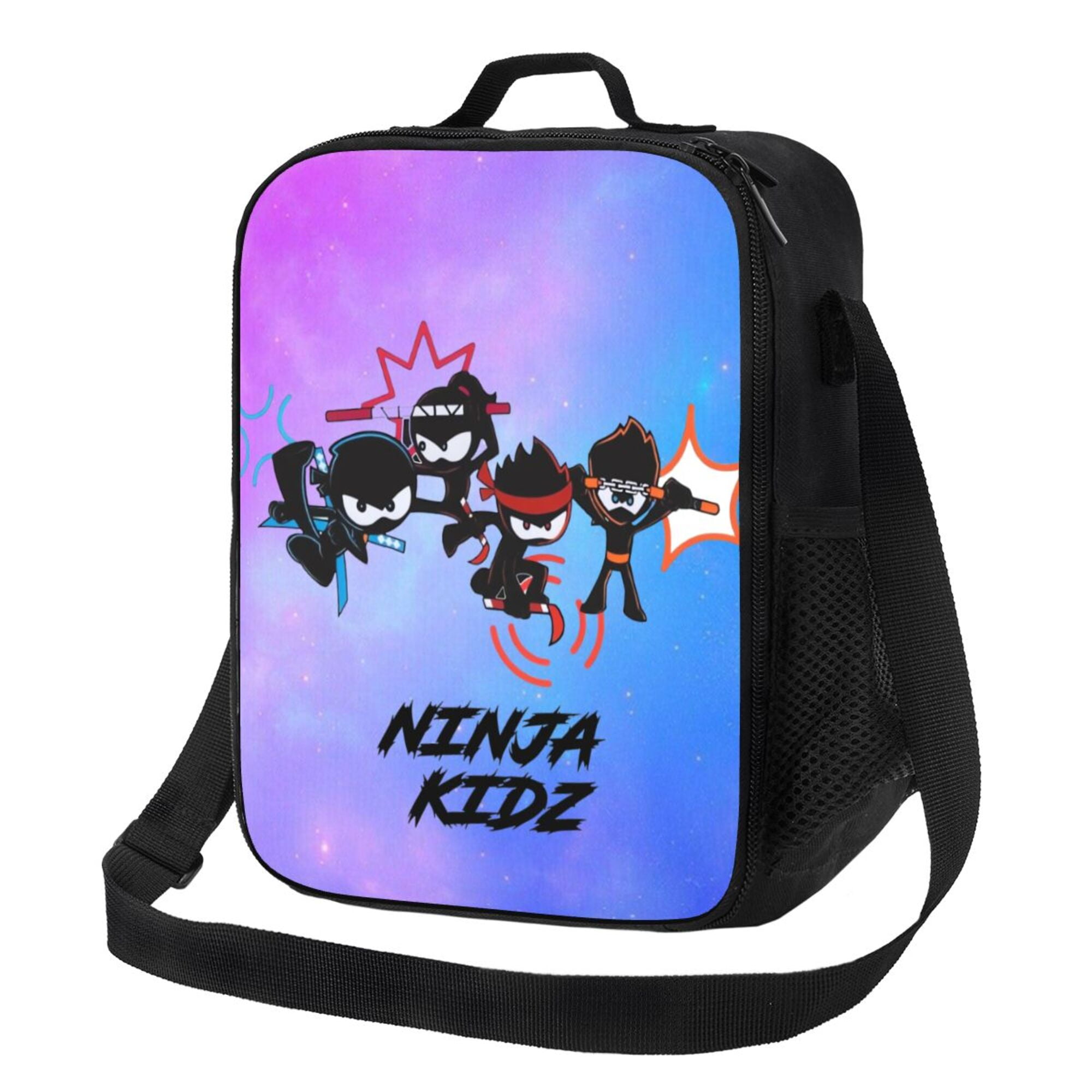 Ninja Kidz Lunch Bag Lunch Box Lightweight Durable Lunch Tote Bag ...