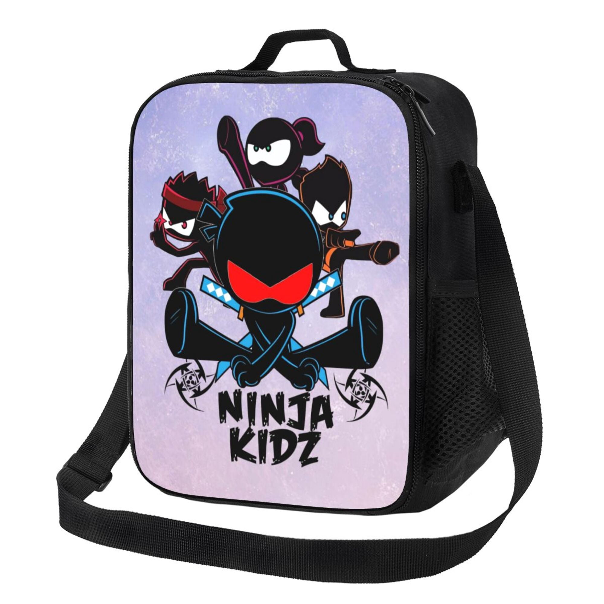 Ninja Kidz Lunch Bag Lunch Box Lightweight Durable Lunch Tote Bag ...