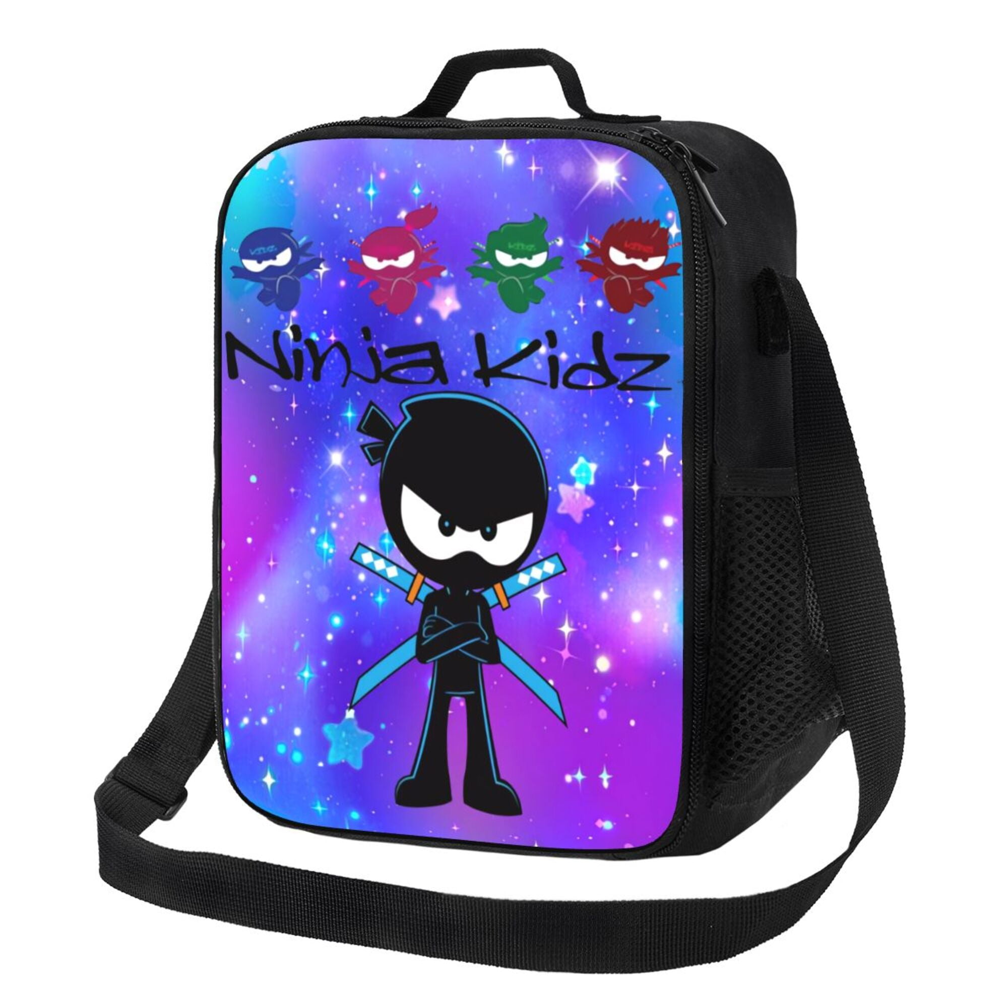 Ninja Kidz Lunch Bag Lunch Box Lightweight Durable Lunch Tote Bag ...
