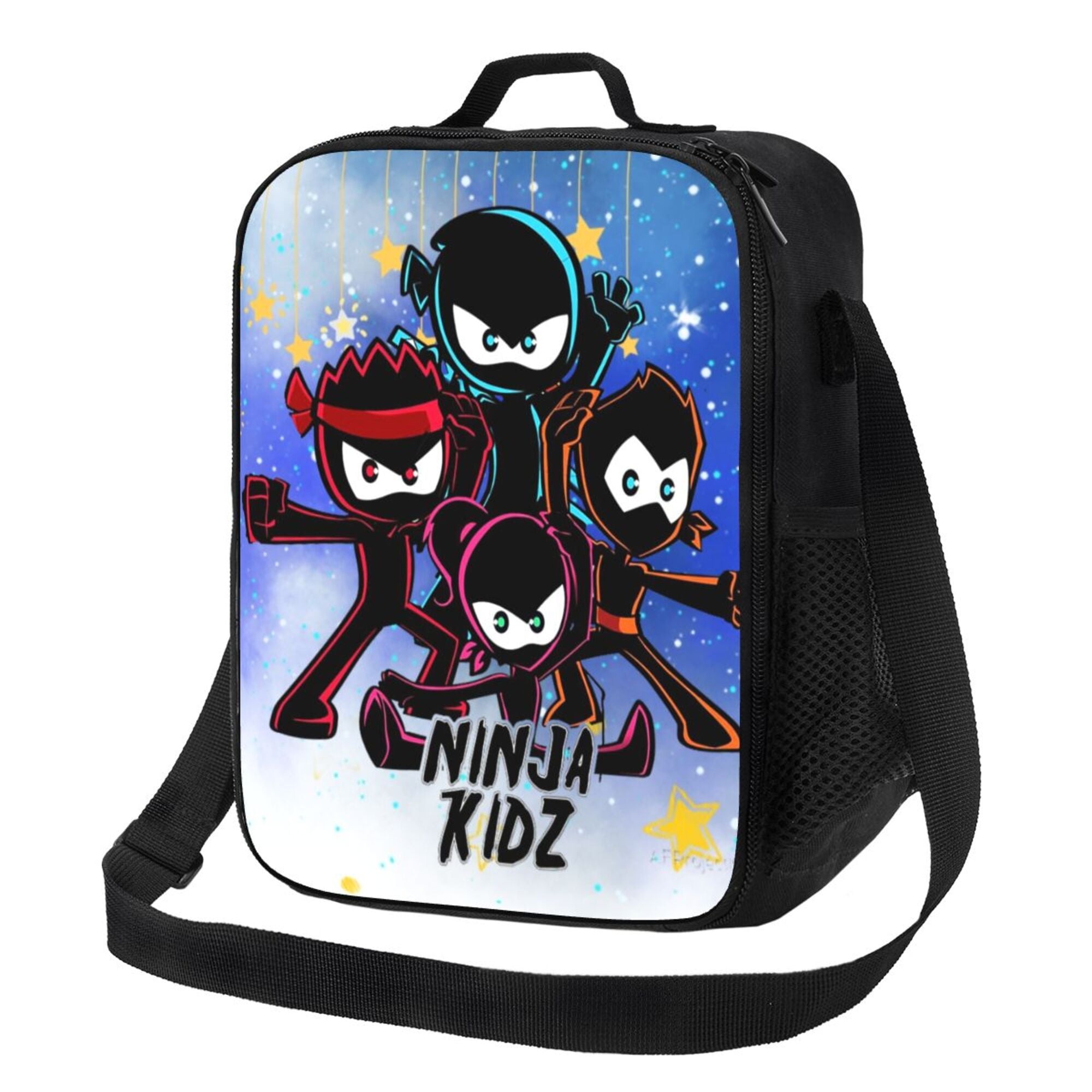 Ninja Kidz Lunch Bag Lunch Box Lightweight Durable Lunch Tote Bag ...