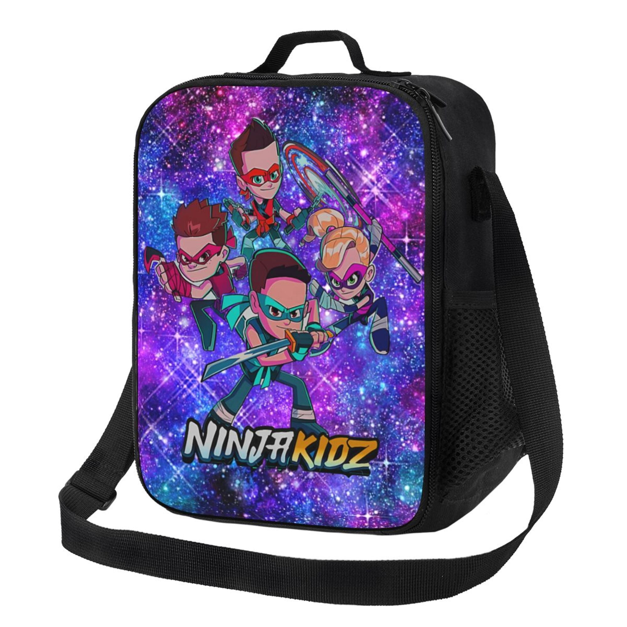 Ninja Kidz Lunch Bag Lunch Box Lightweight Durable Lunch Tote Bag ...