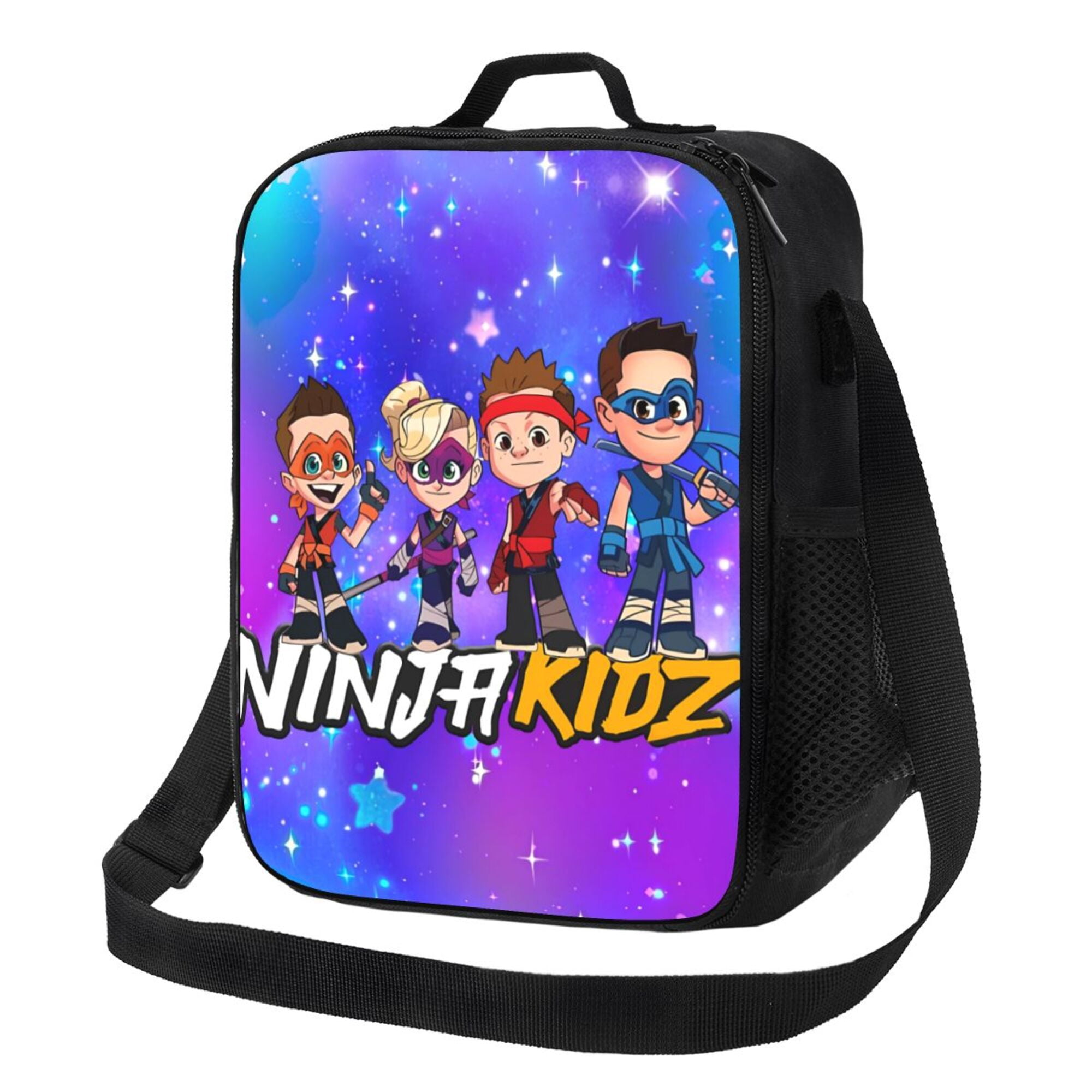 Ninja Kidz Lunch Bag Lunch Box Lightweight Durable Lunch Tote Bag ...