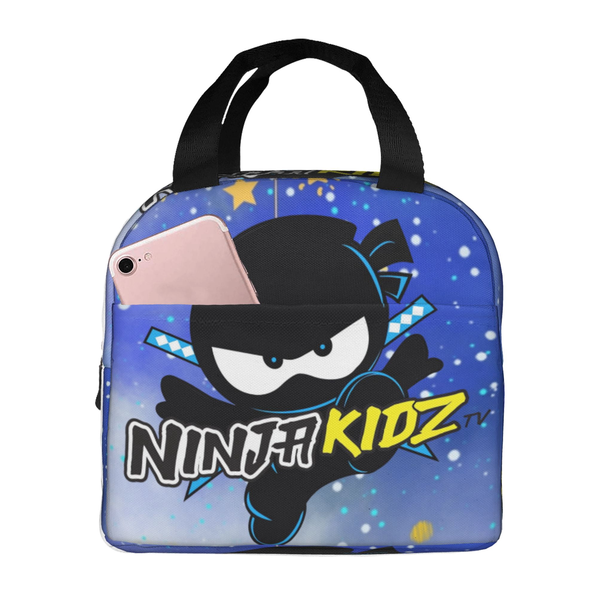 Ninja Kidz Lunch Bag Tote Bag Insulated Lunch Box Picnic Beach Fishing ...