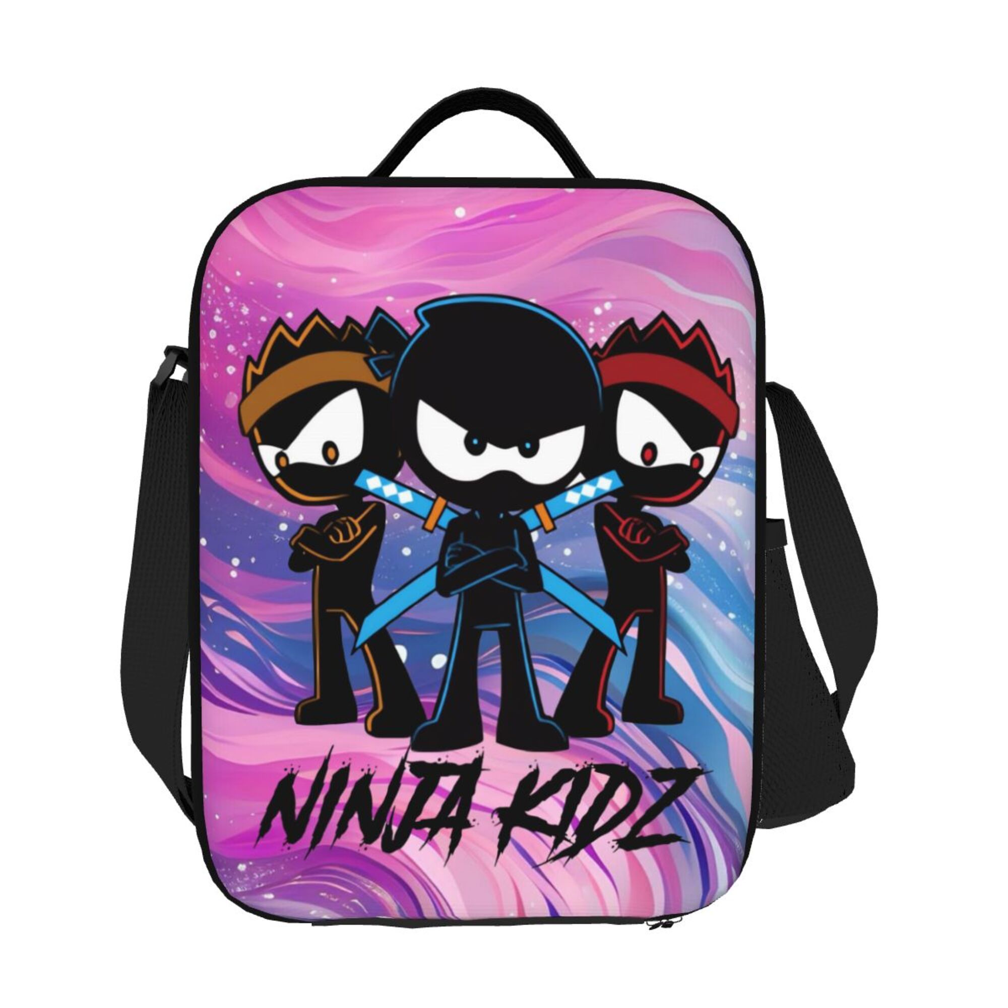 Ninja Kidz Lunch Box Portable Lunch Bag Woman Man Teen Work Office With ...