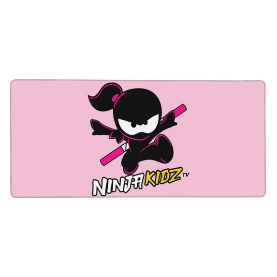 Ninja Kidz Mouse Pad Extra Large 16x35.5 Inch Keyboard Mat Anti-Slip ...