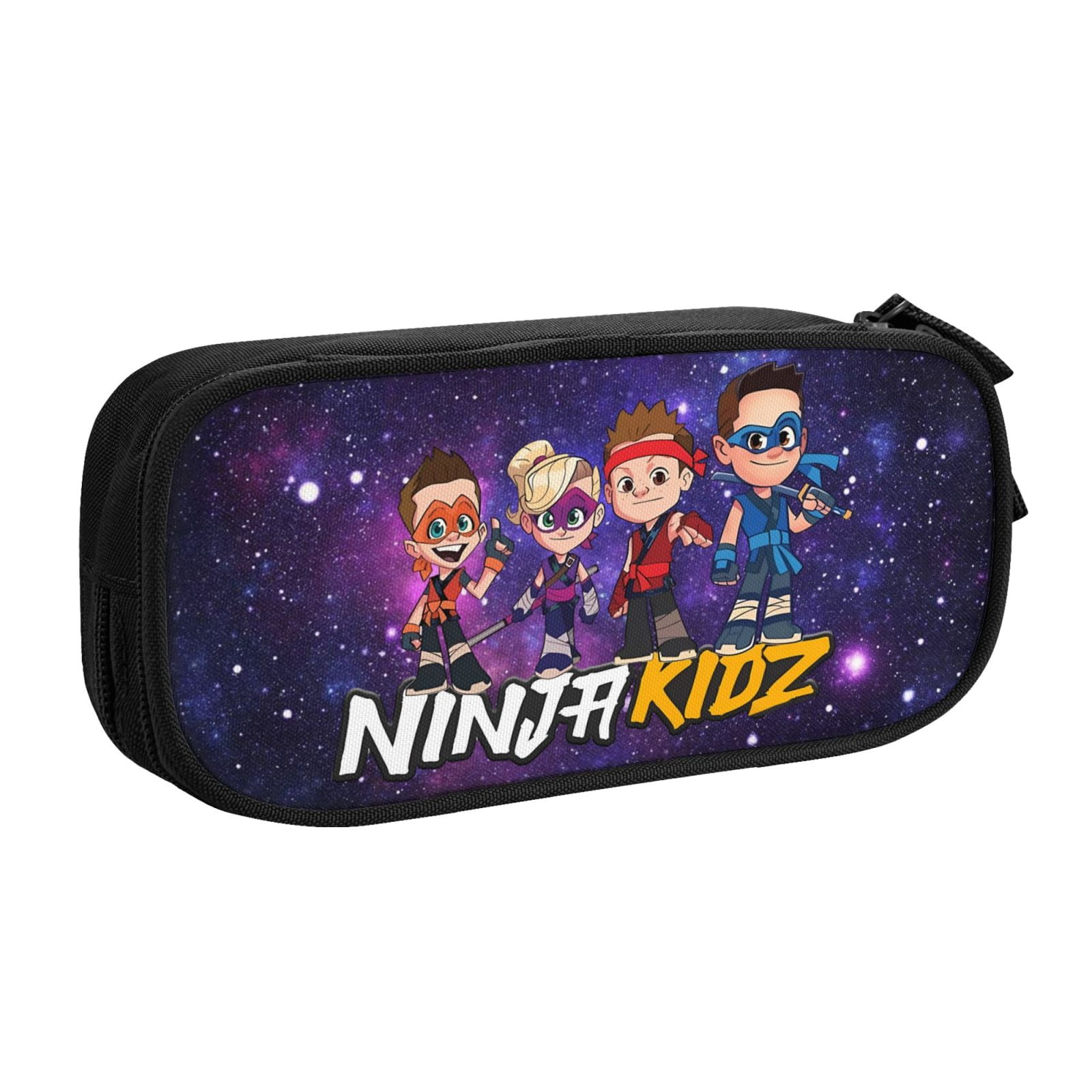 Ninja Kidz Pencil Case, Multipurpose Pencase ,Large Capacity Durable ...