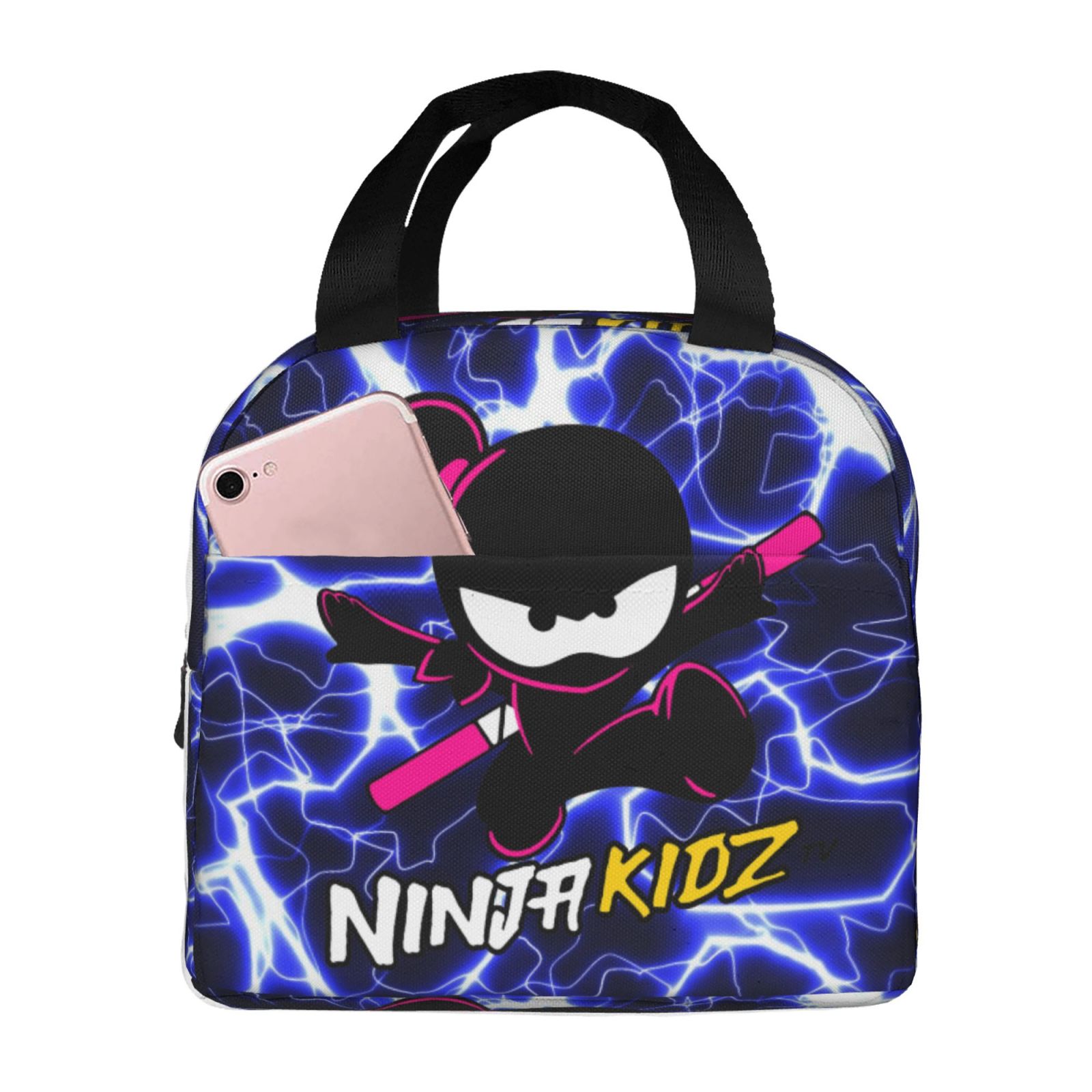 Ninja Kidz Portable Lunch Bag, Insulated Lunch Box Reusable Lunch Totes ...