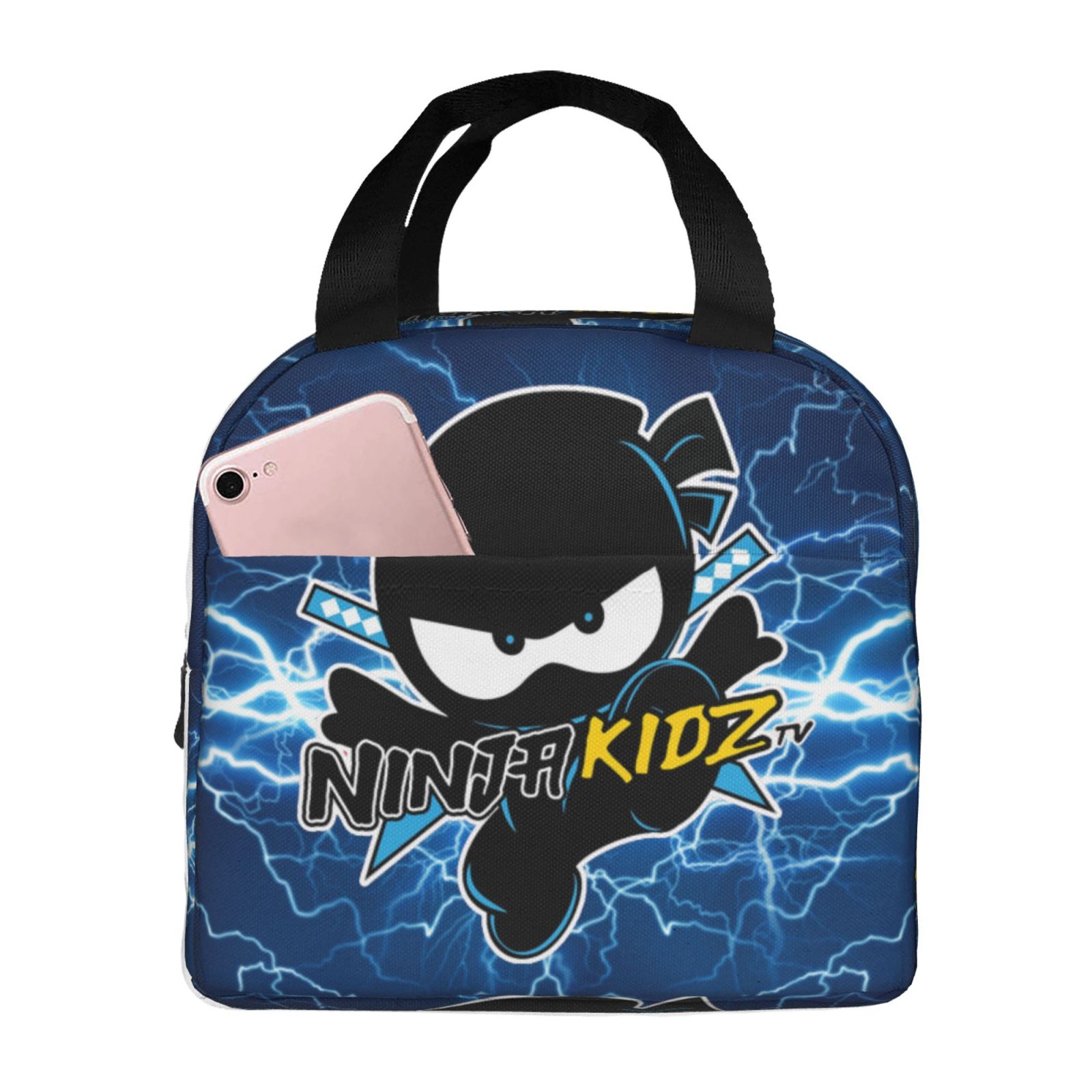 Ninja Kidz Portable Lunch Bag, Insulated Lunch Box Reusable Lunch Totes ...