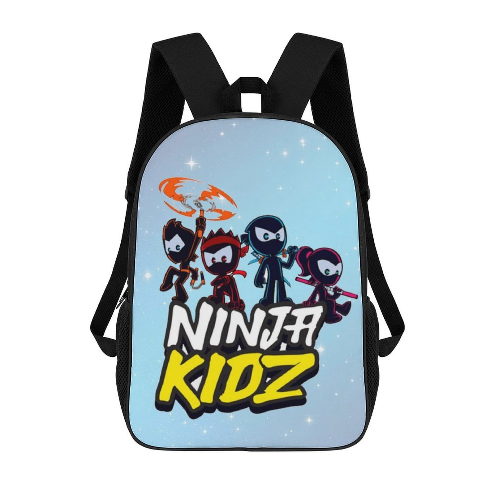 Ninja Kidz School Backpack Shoulder Bag 17 Inch Casual Daypack Student ...
