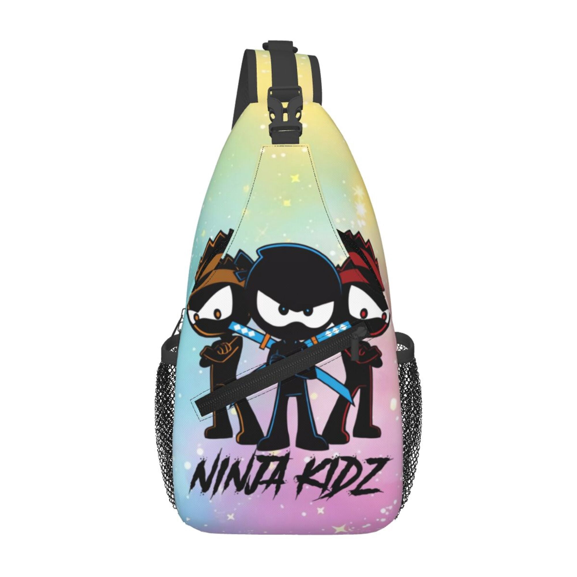 Ninja Kidz Sling Bag Crossbody Sling Backpack Chest Bag Daypack Purses ...