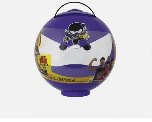 Ninja Kidz TV Giant Mystery Ninja Ball, Toys & Games with 25 Surprises ...