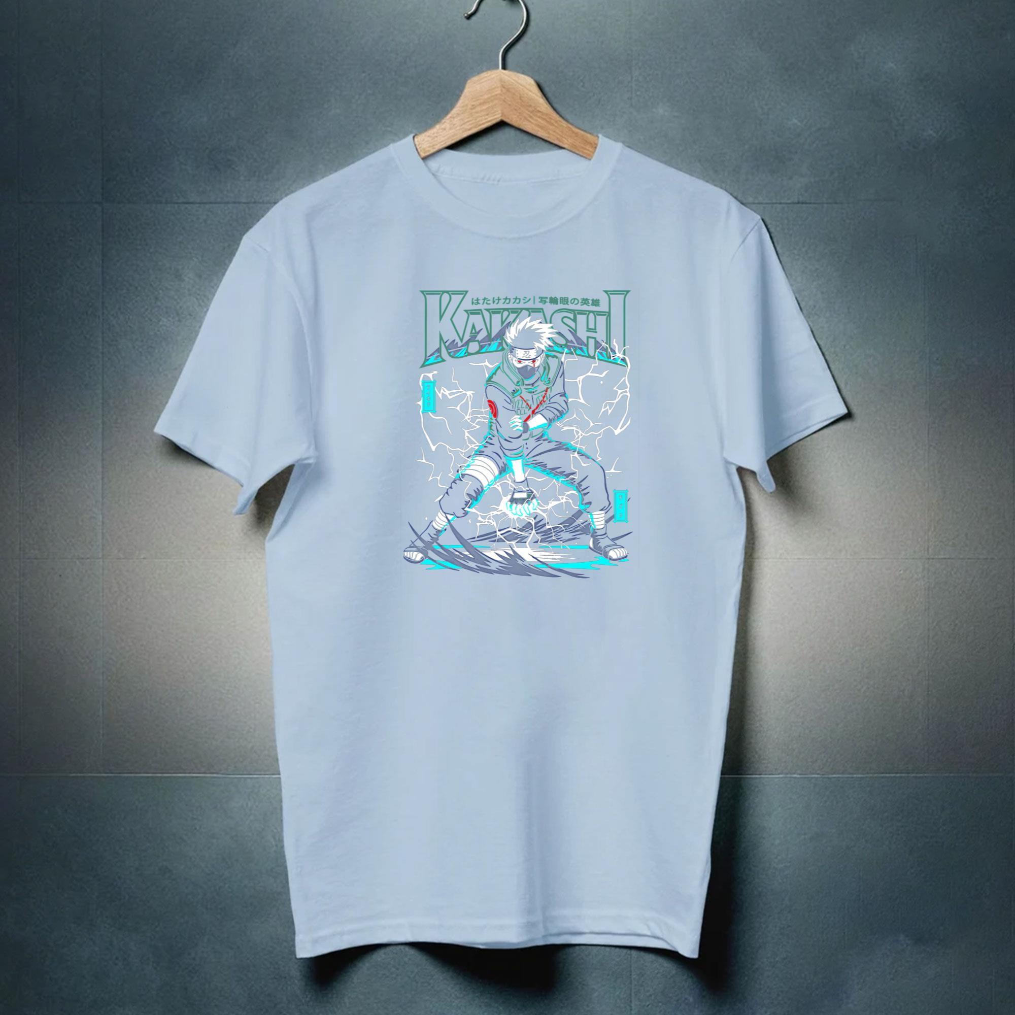 Ninja Lightning Graphic Shirt, Retro Fantasy Fan Tee - Walmart.com