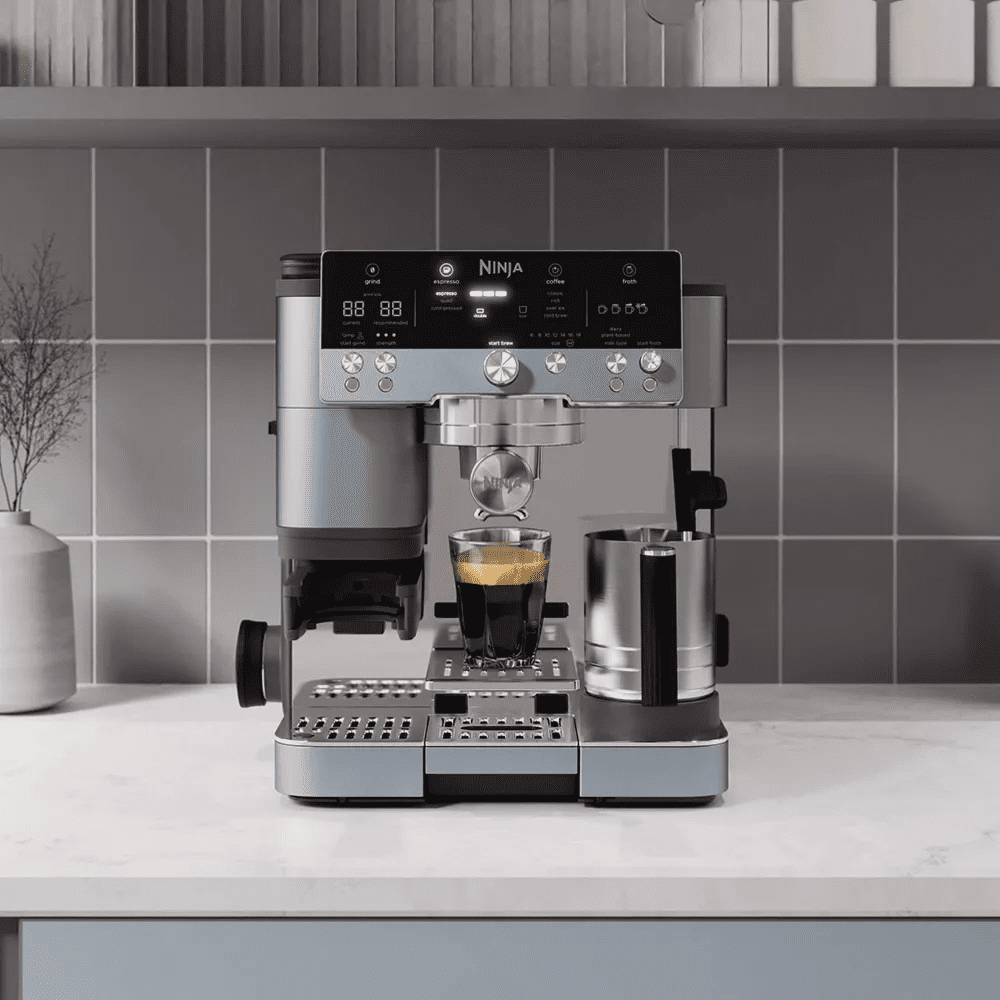 Ninja Luxe Cafe Premier Series 3-in-1 Espresso, Coffee and Cold Brew ...