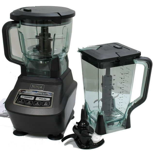 Ninja Mega Kitchen System: 1500W Blender with 72oz Total Crushing ...