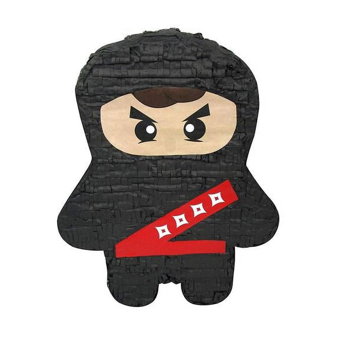 Ninja Pinata, Black & Red, 13in x 17in - Walmart.com