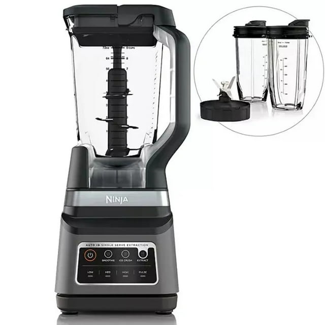 Ninja Professional Plus Blender DUO with Auto-iQ-DB751A - Walmart.com