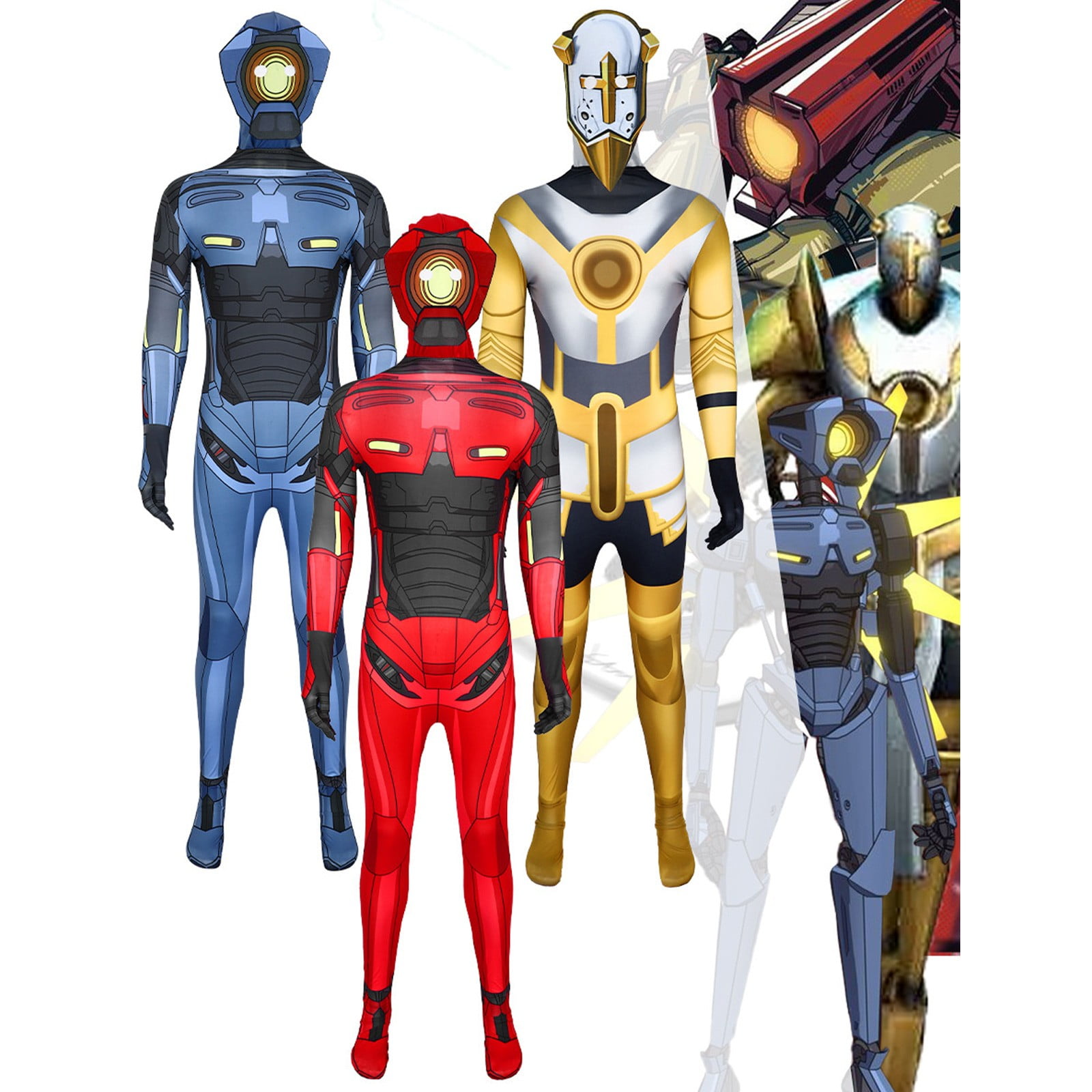 Ninja Rantaro Cosplay Bodysuits, Role Play Suits Cosplay Jumpsuits for ...