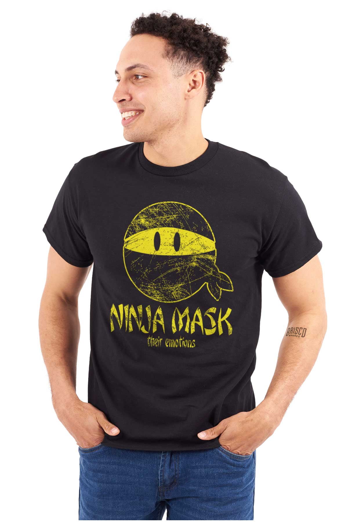 Ninja Samurai Japan Sneaky Stealthy Men's Graphic T Shirt Tees Brisco ...
