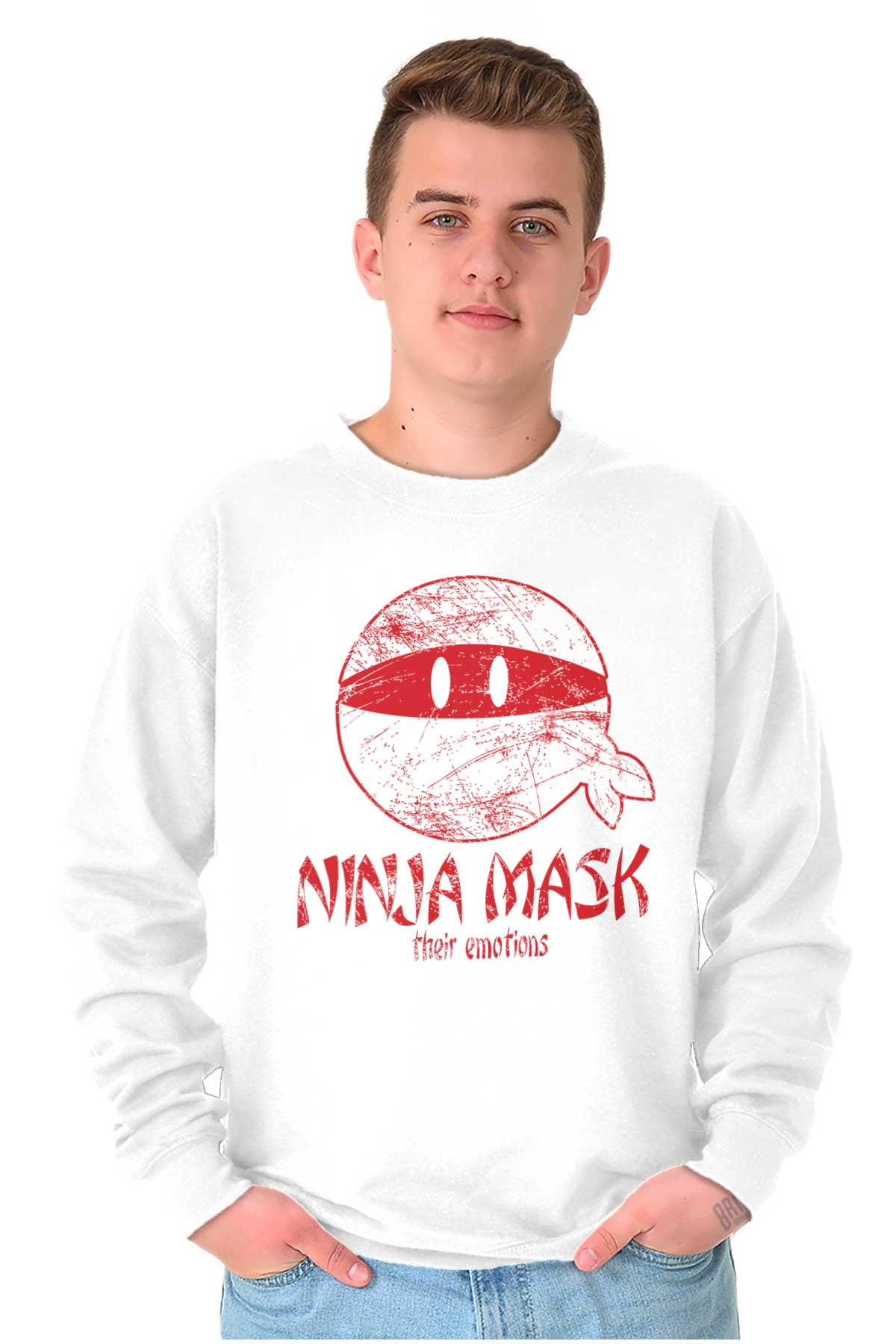 Ninja Samurai Japan Sneaky Stealthy Unisex Plus Size Sweatshirt Brisco ...