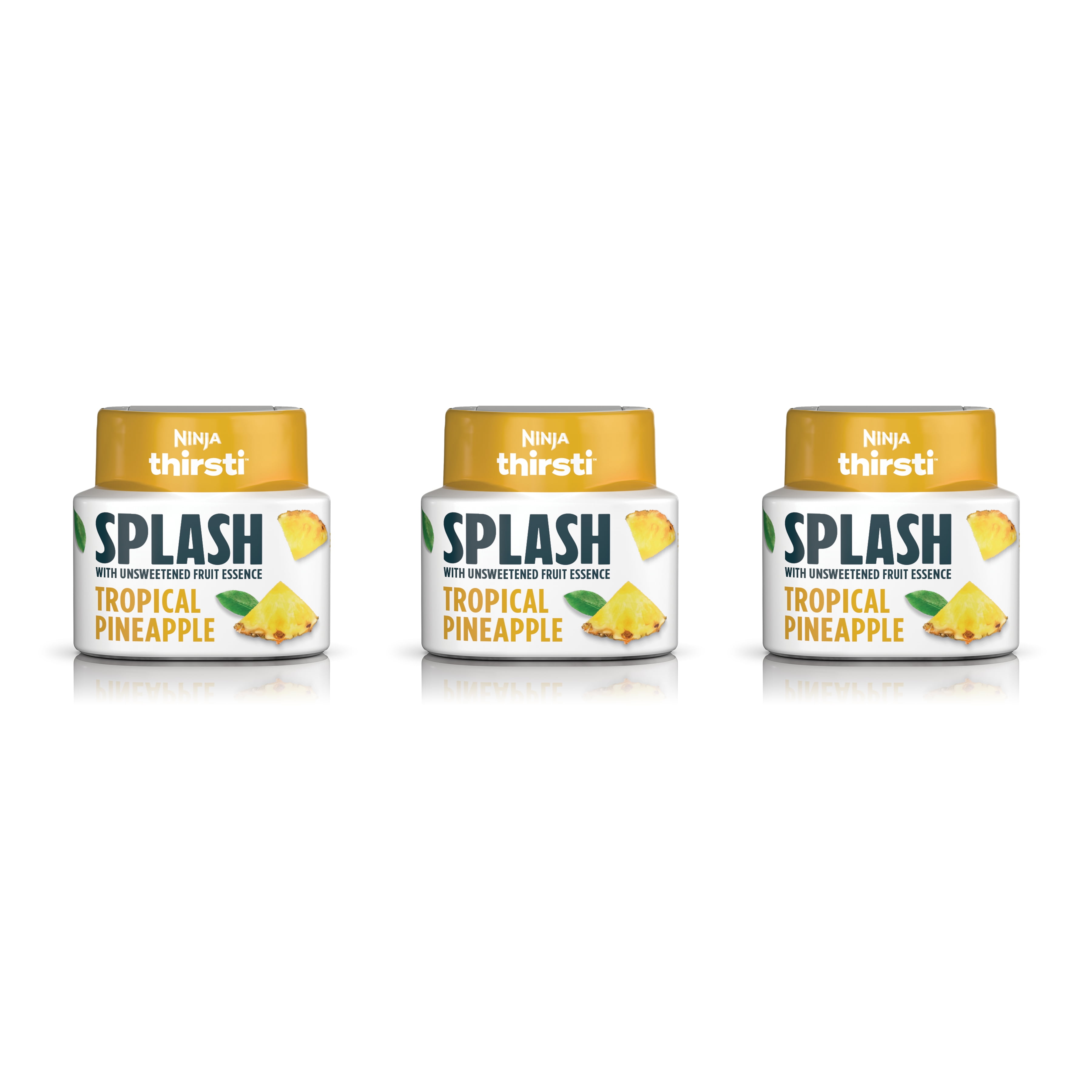 Ninja Splash Tropical Pineapple Liquid Water Drops, Unsweetened ...