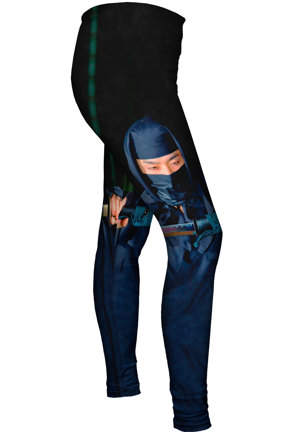 Ninja Sword Dark Attitude Leggings - Walmart.com