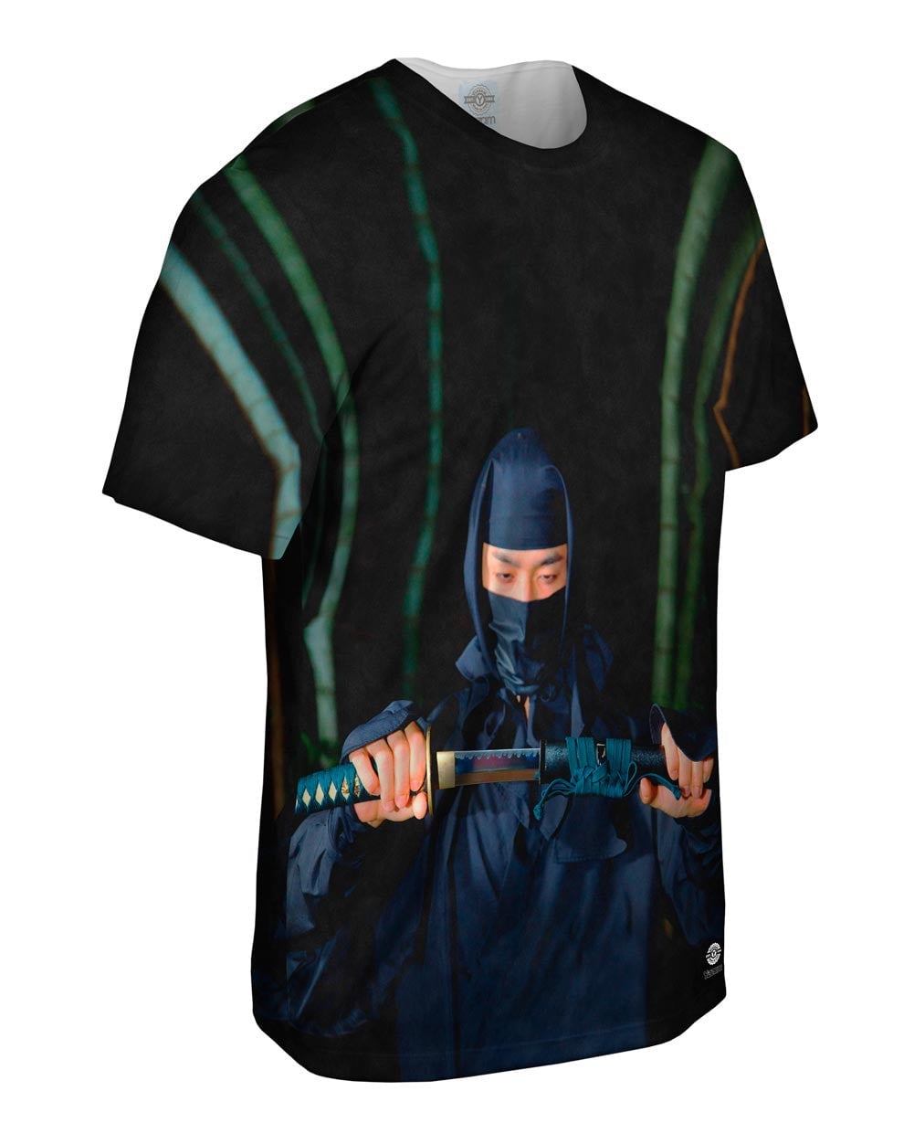 Ninja Sword Dark Attitude Mens T-Shirt All Over Print - Walmart.com