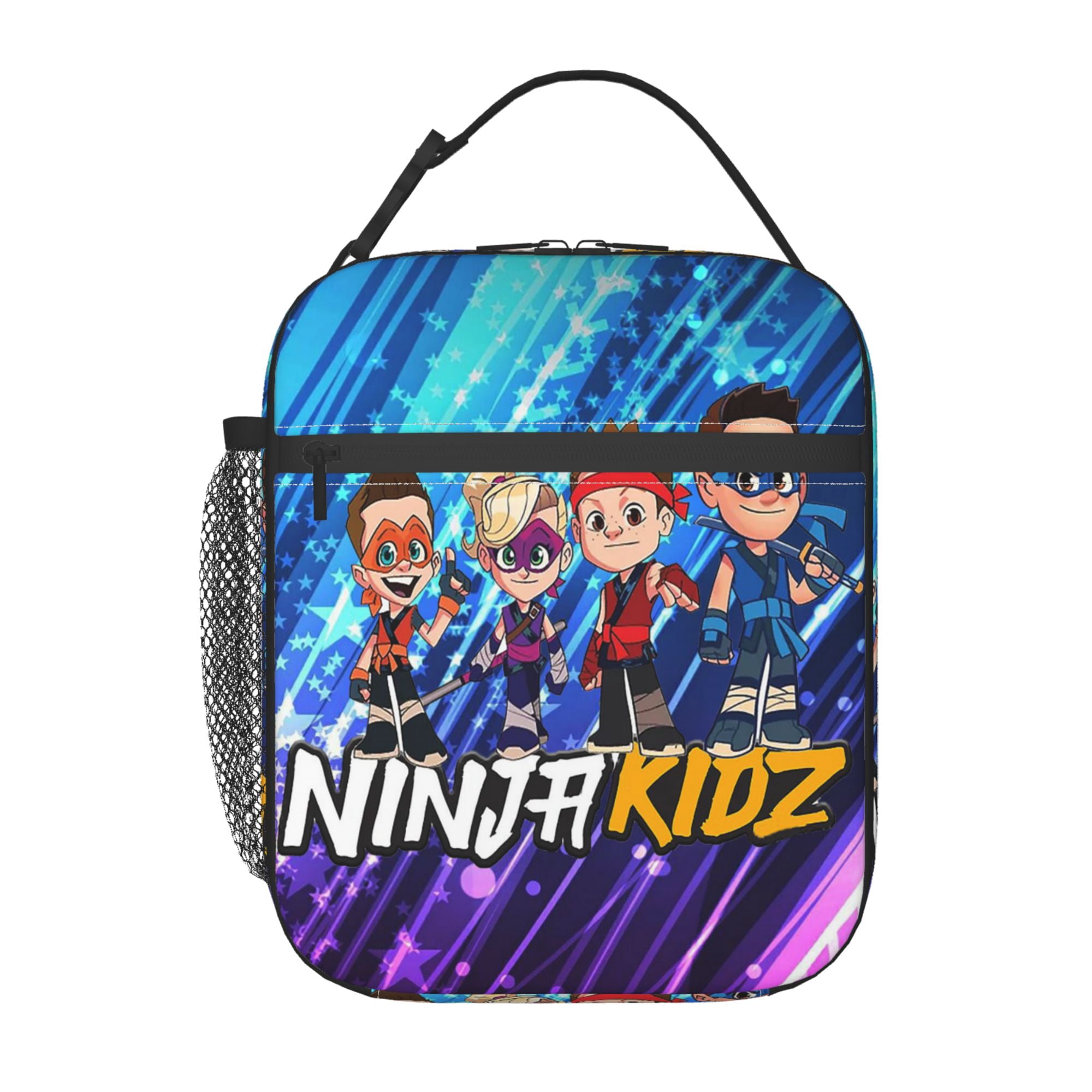 Ninja TV Kidz Tote Lunch Bags Shoulder Bag Insulated Lunch Boxes Picnic ...