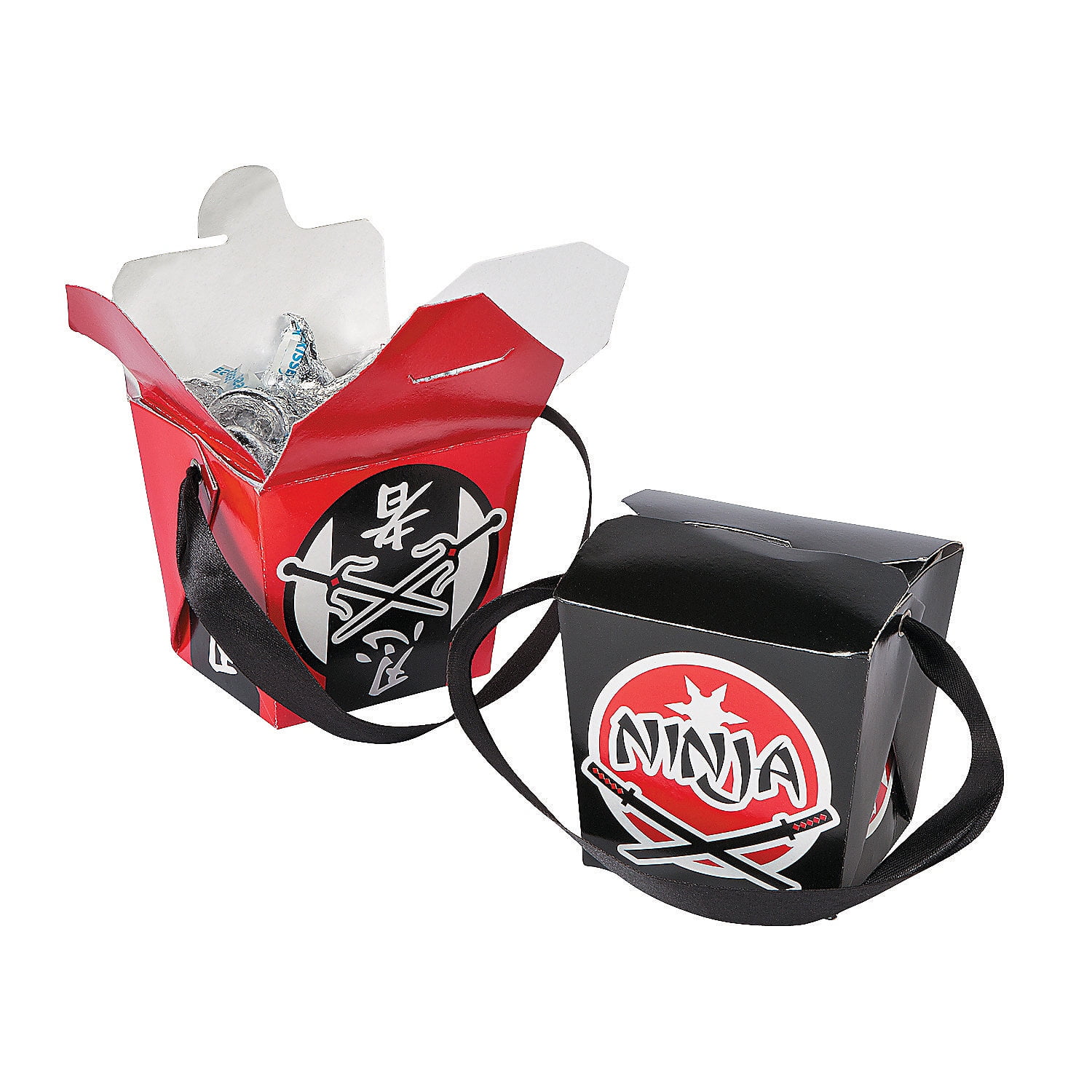 Ninja Take Out Boxes, Party Supplies, 12 Pieces - Walmart.com