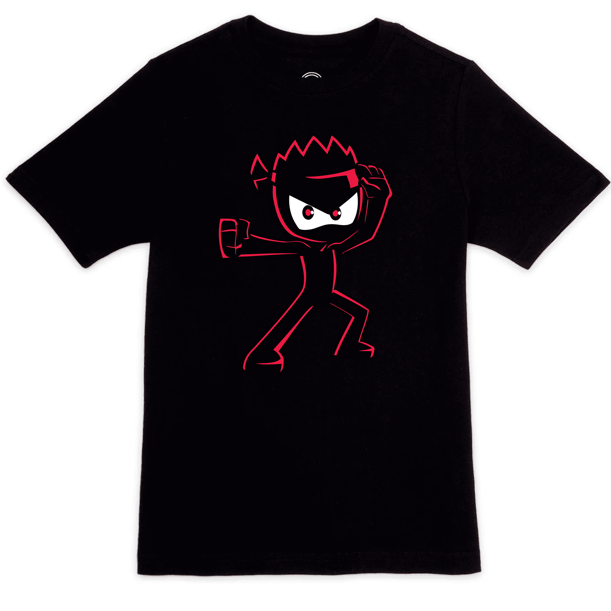 Ninja Themed T-Shirt: Soft Cotton Blend Kids Merchandise, Size 8 ...