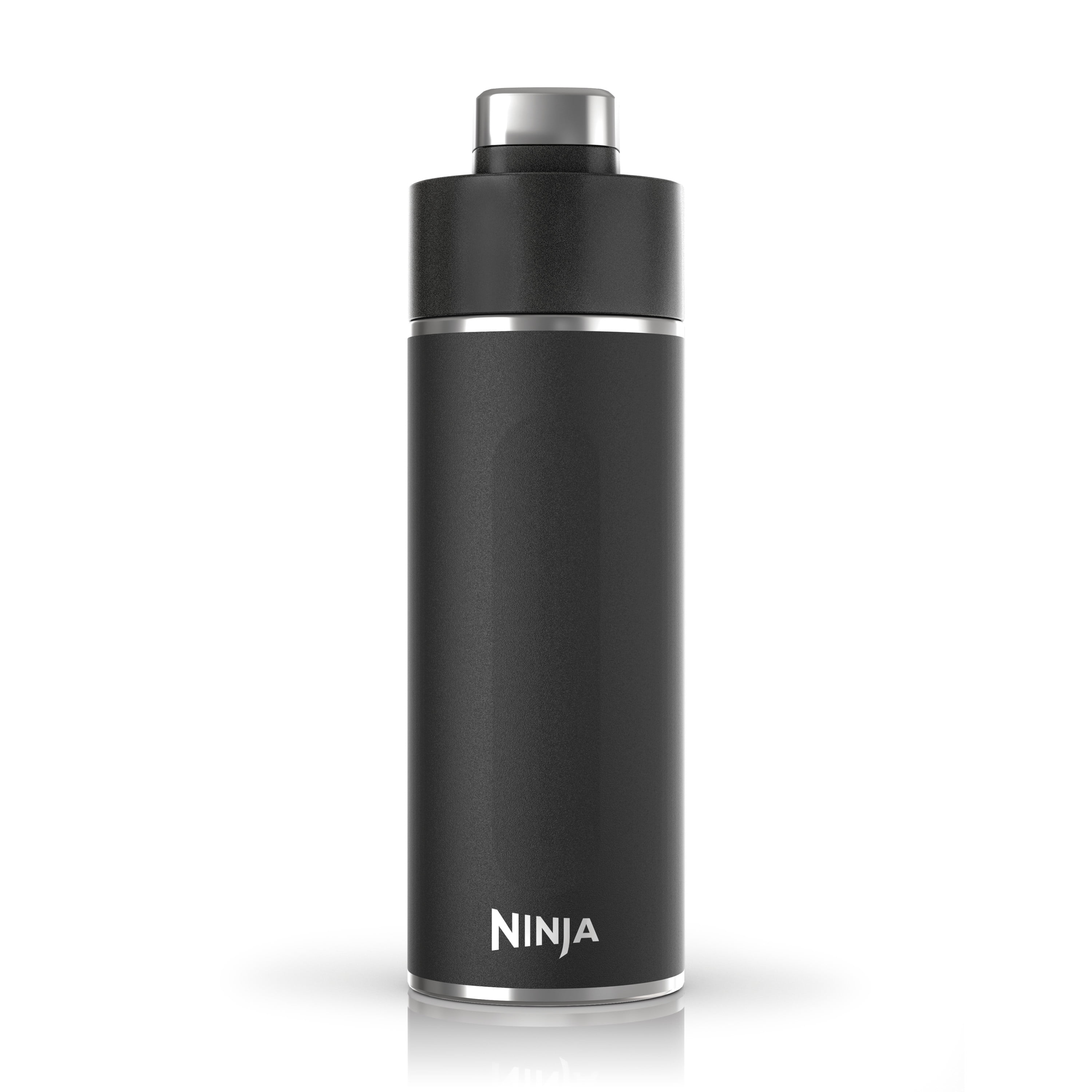 Ninja Thirsti 18 oz Travel Water Bottle, Stainless Steel, Leak Proof ...