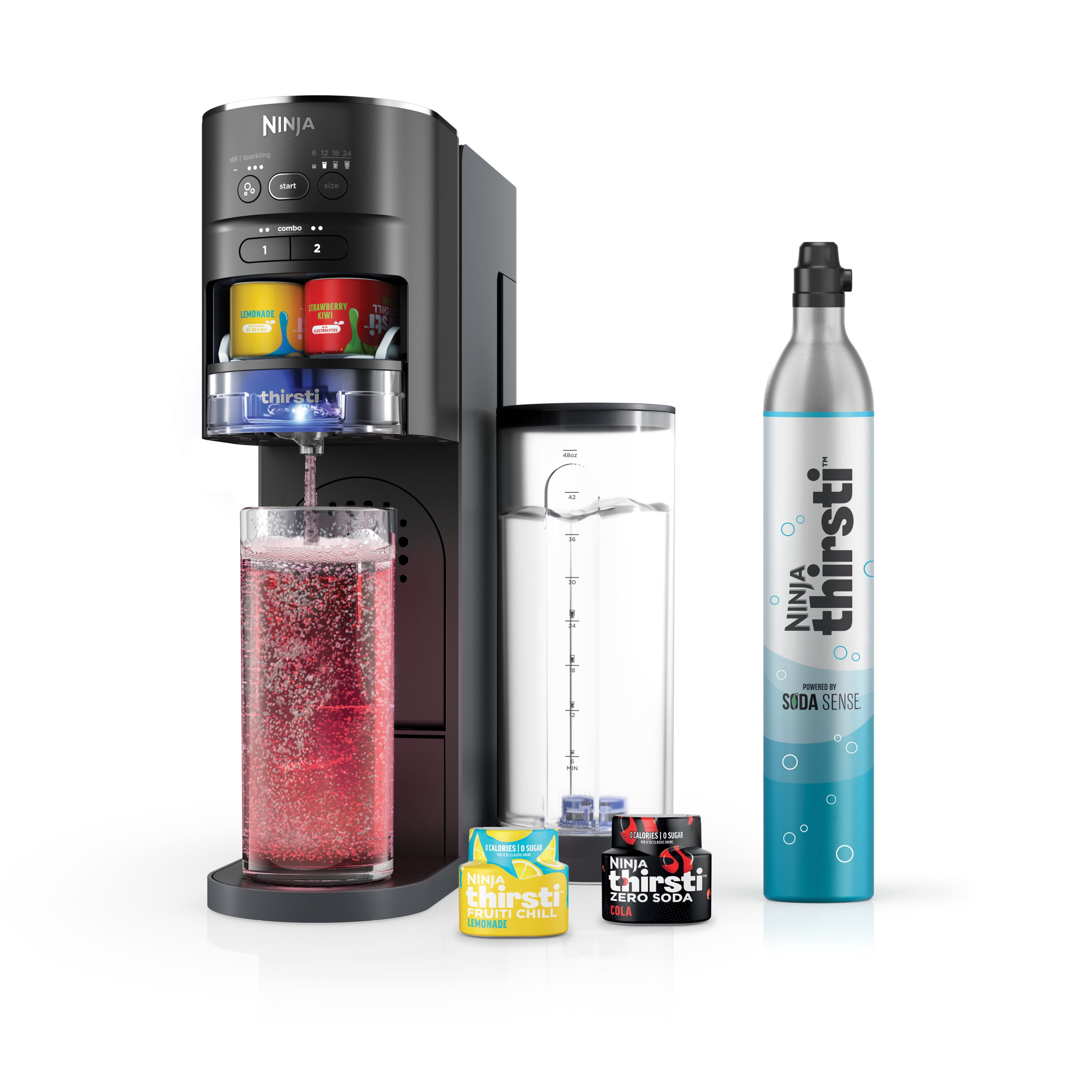 Ninja Thirsti Sparkling & Still Drink System - Walmart.com