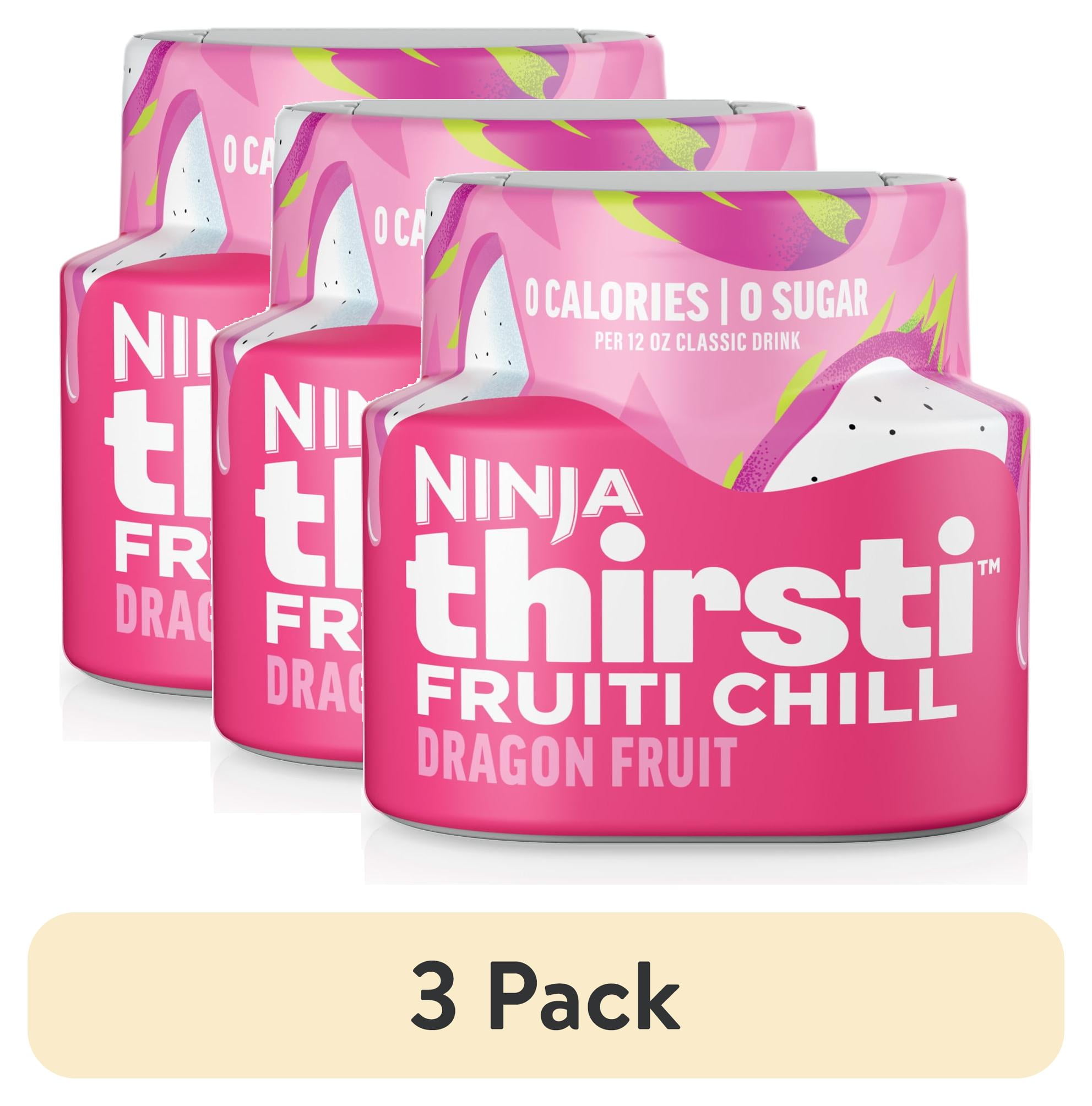 Customer reviews for (3 pack) Ninja Thirsti FRUITI CHILL Dragon Fruit ...