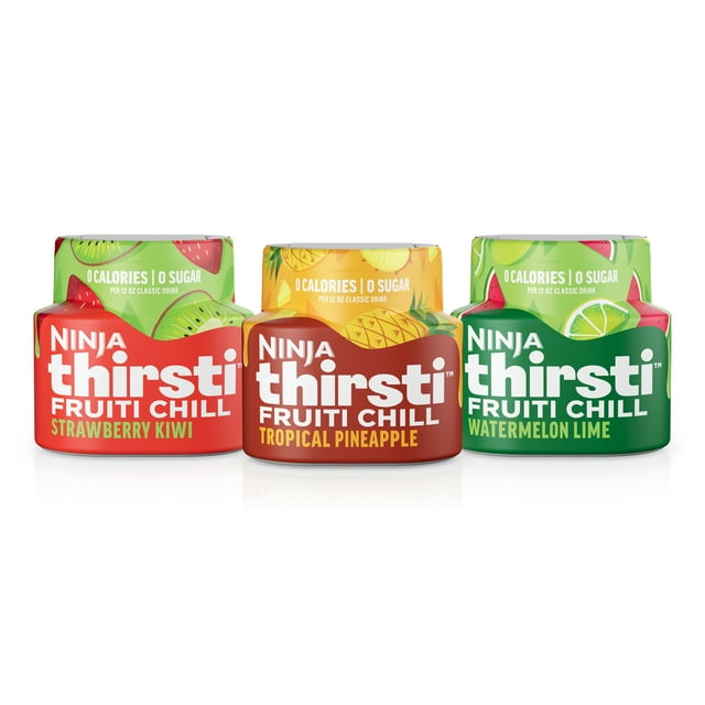 Ninja Thirsti Flavored Water Drops, FRUITI CHILL Variety Pack - Walmart.com