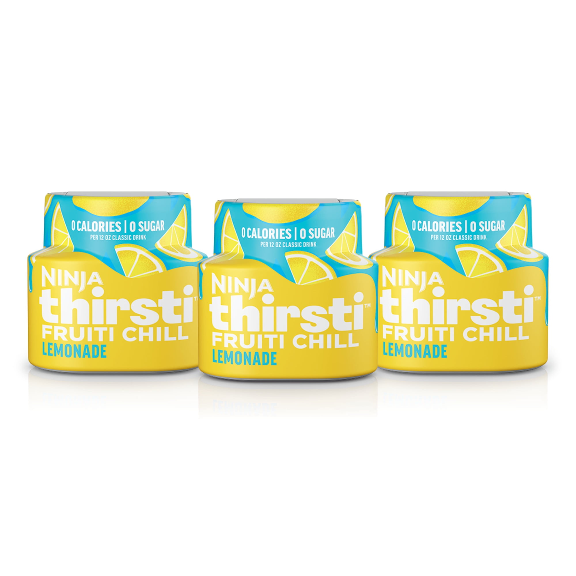 Ninja Thirsti FRUITI CHILL Lemonade Flavored Liquid Water Drops, 3 Pack ...