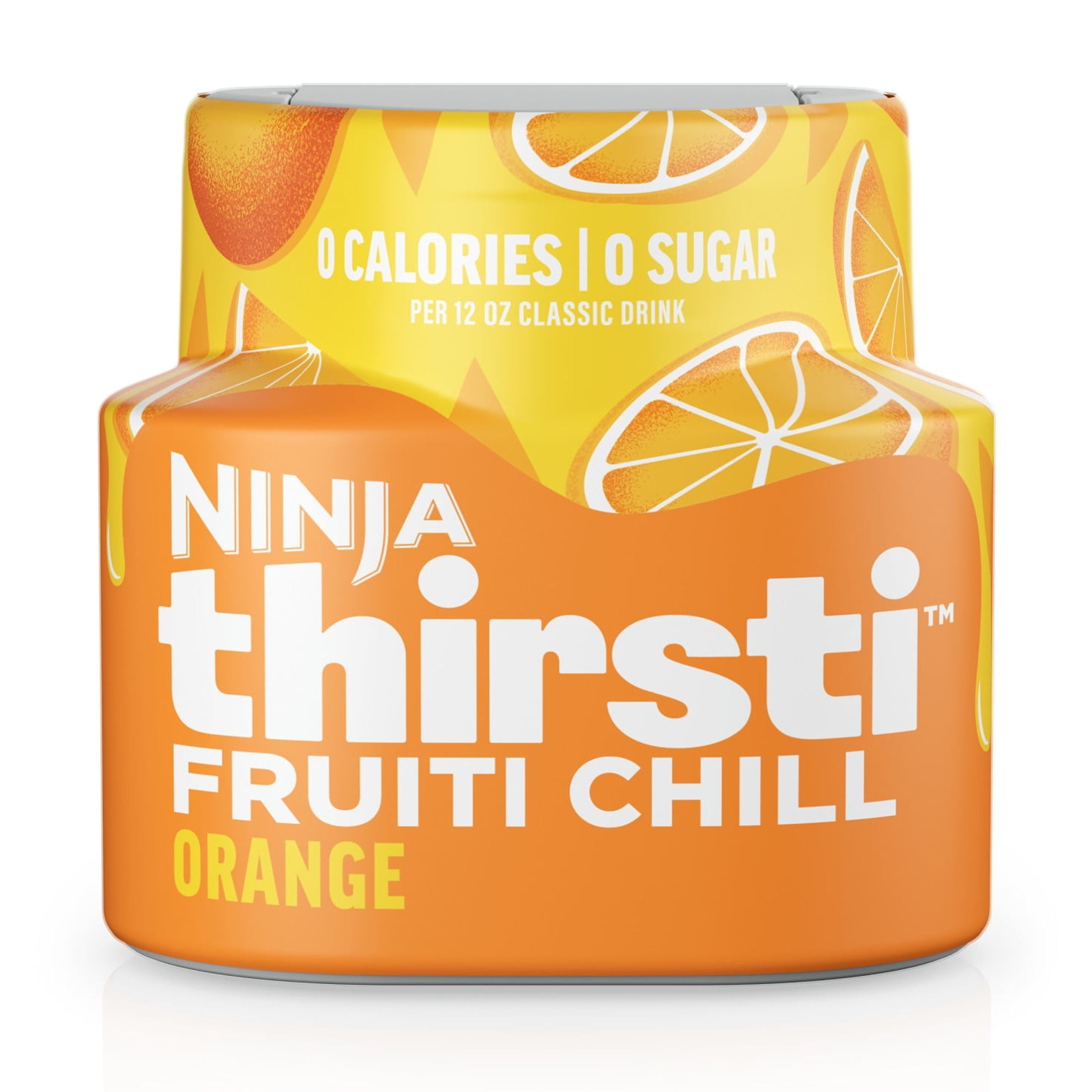 Ninja Thirsti FRUITI CHILL Orange Flavored Liquid Water Drops, 1 Flavor ...