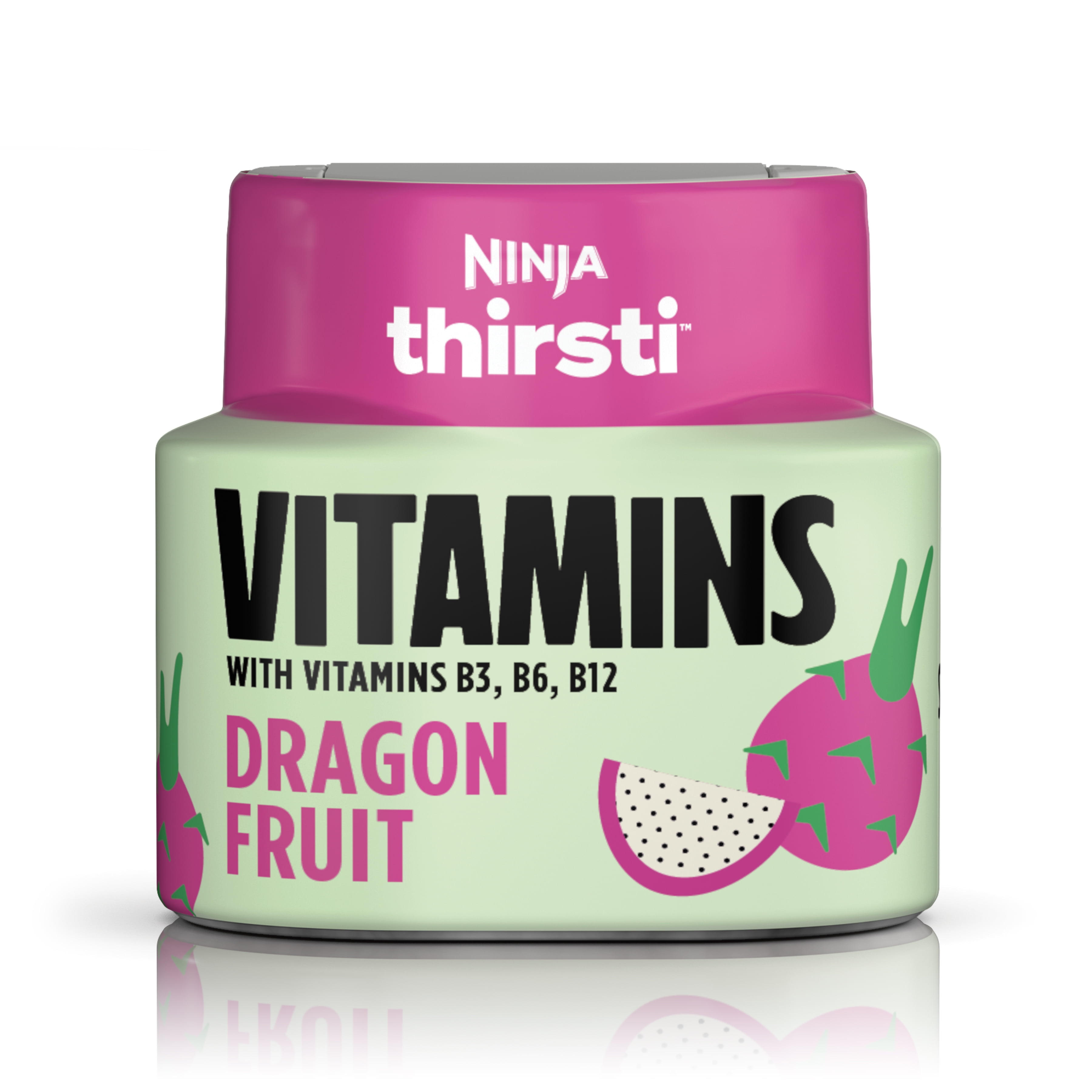 Ninja Thirsti VITAMINS Dragon Fruit Flavored Water Drops (Sweetened ...