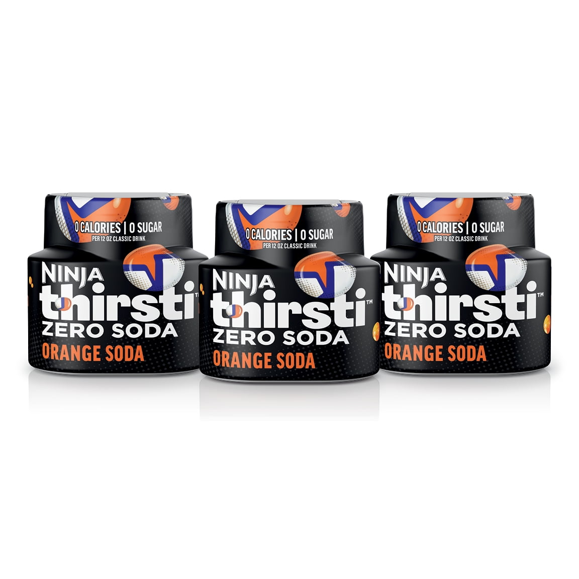 Ninja Thirsti ZERO SODA Orange Flavor Water Drops, Zero Calories, Sugar ...