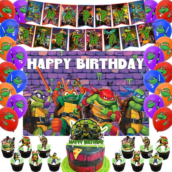 Ninja Turtle Cut Out Themed Party Supplies