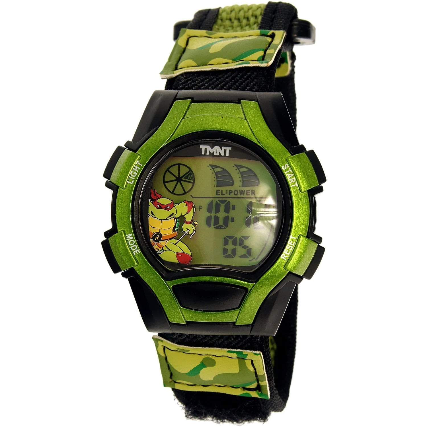 Ninja Turtles A-TURAD300-BC Green Nylon Digital Multi function Sport ...