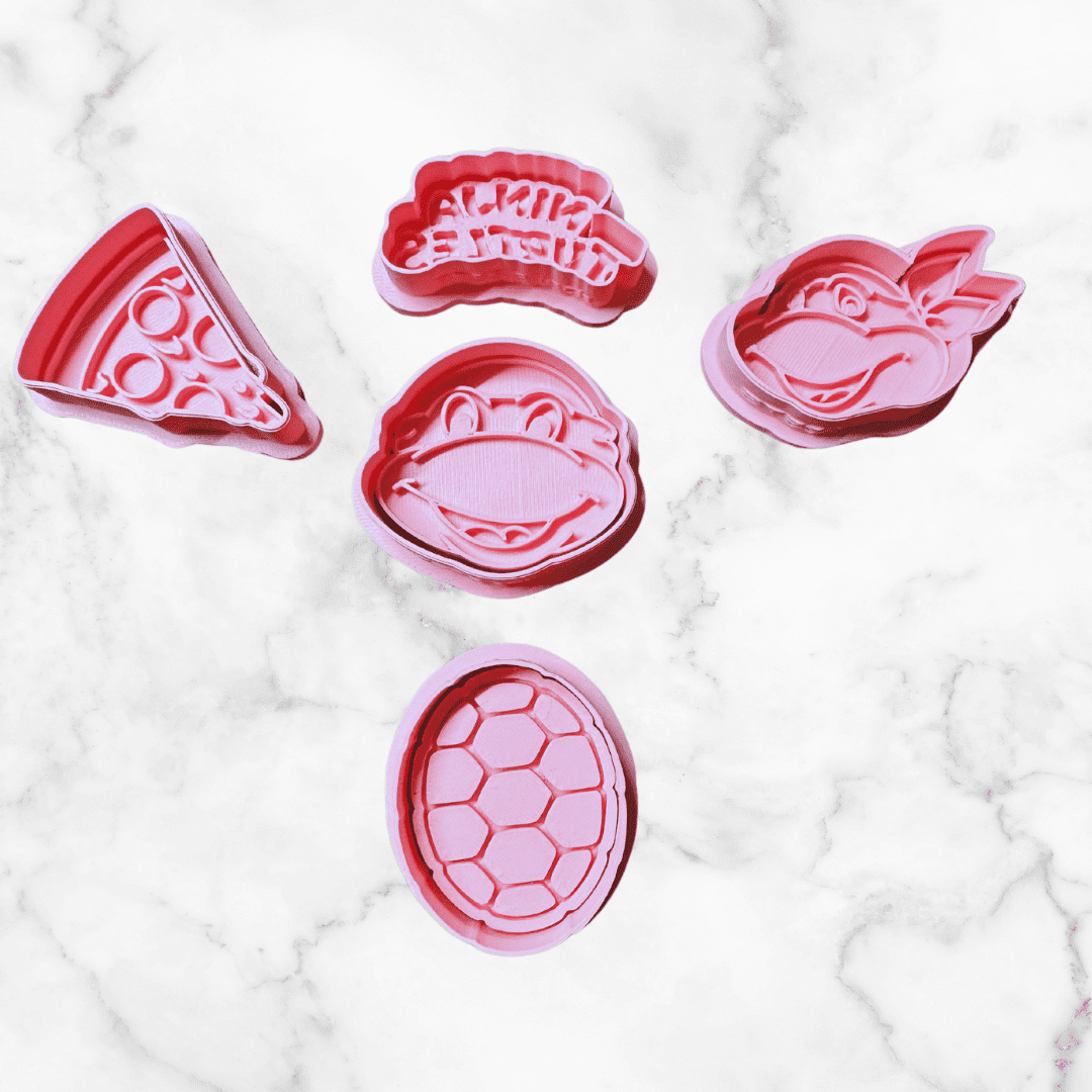 Ninja Turtles Cookie Cutter and Stamp - Walmart.com