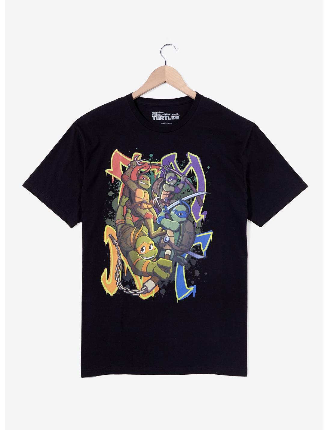 Ninja Turtles 'Graffiti Group Portrait' Fan Art T-Shirt - Bold Graphic ...