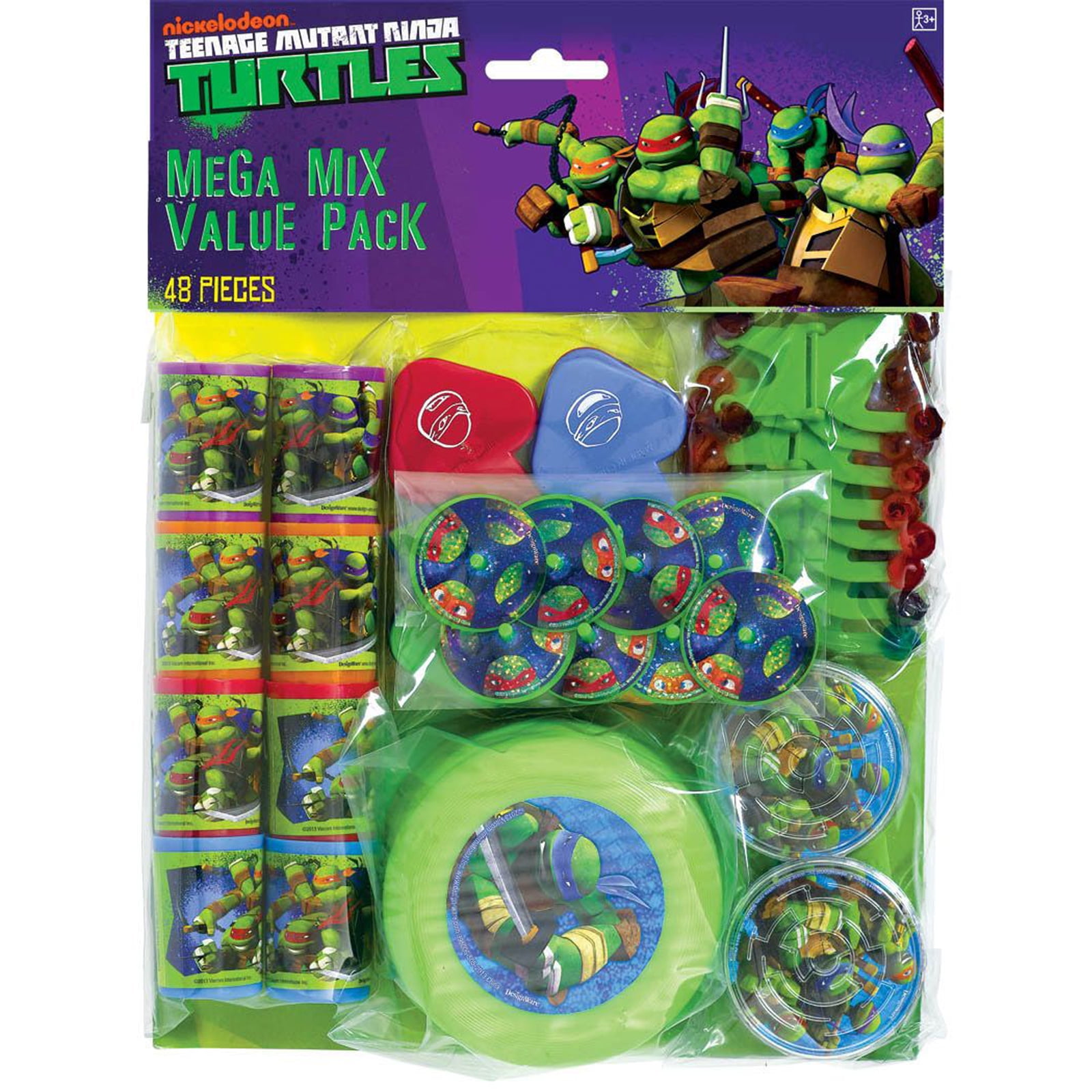 Ninja Turtles Mega Favor (8 Count) - Walmart.com