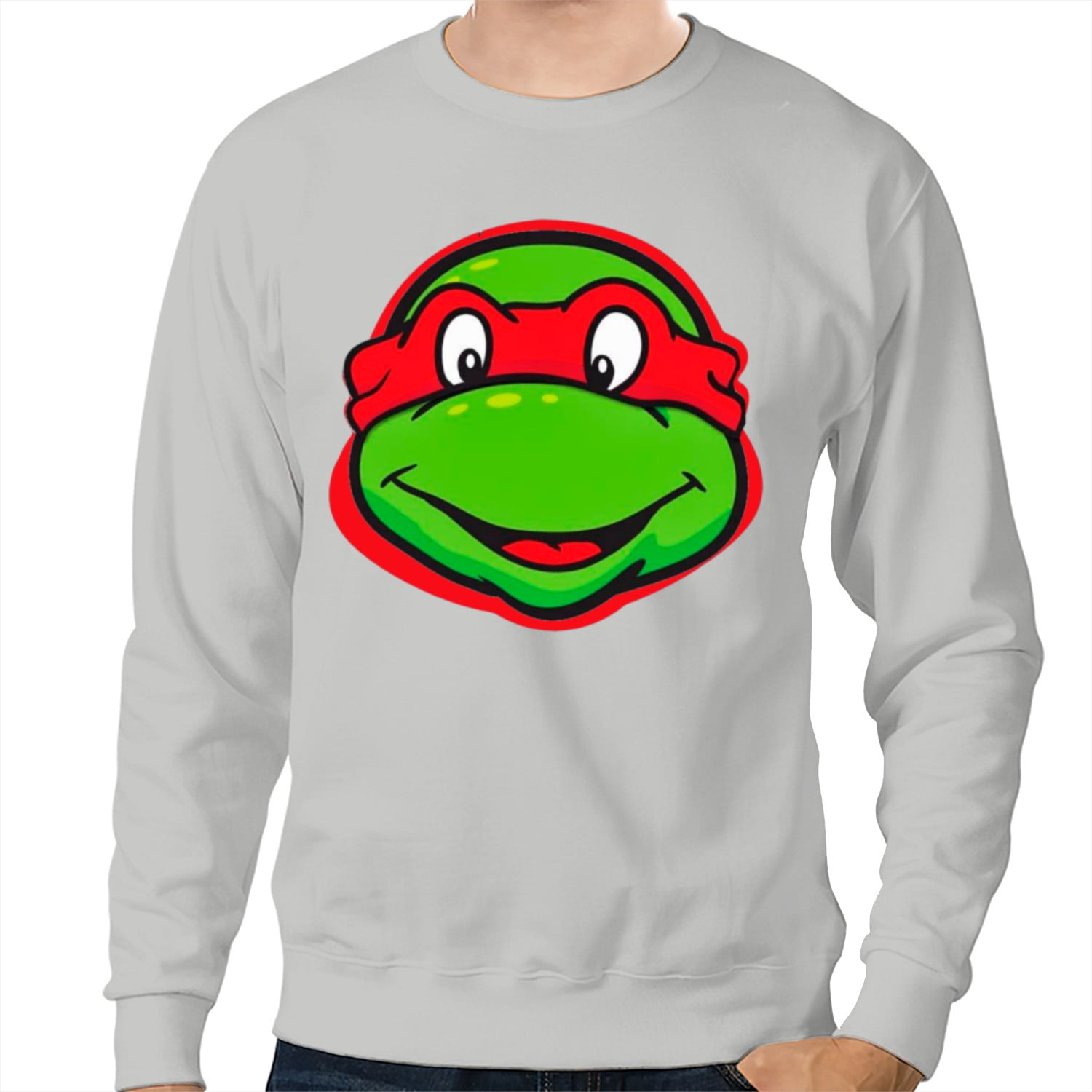 Ninja Turtles - TMNT Raphael Unisex Cotton Sweatshirt - Walmart.com