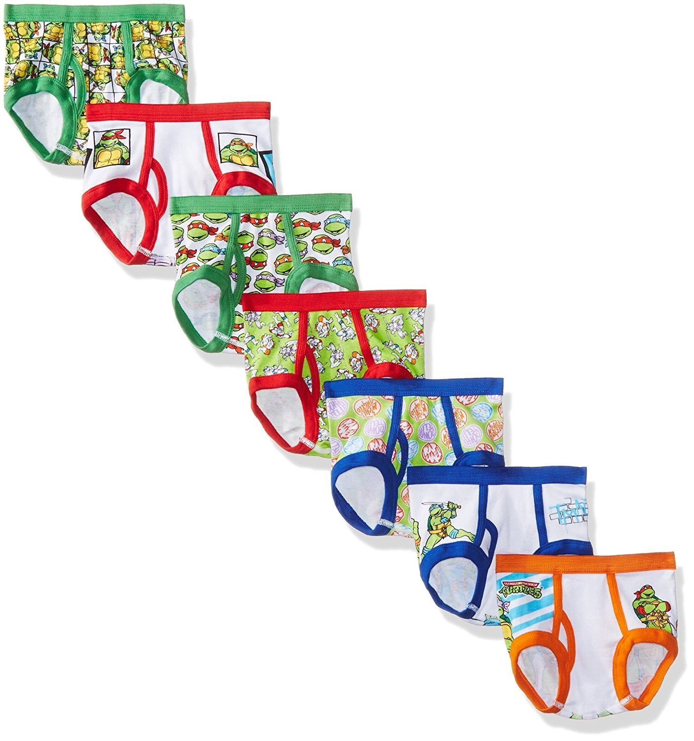 Ninja Turtles Toddler Boys Underwear, 7 Pack - Walmart.com