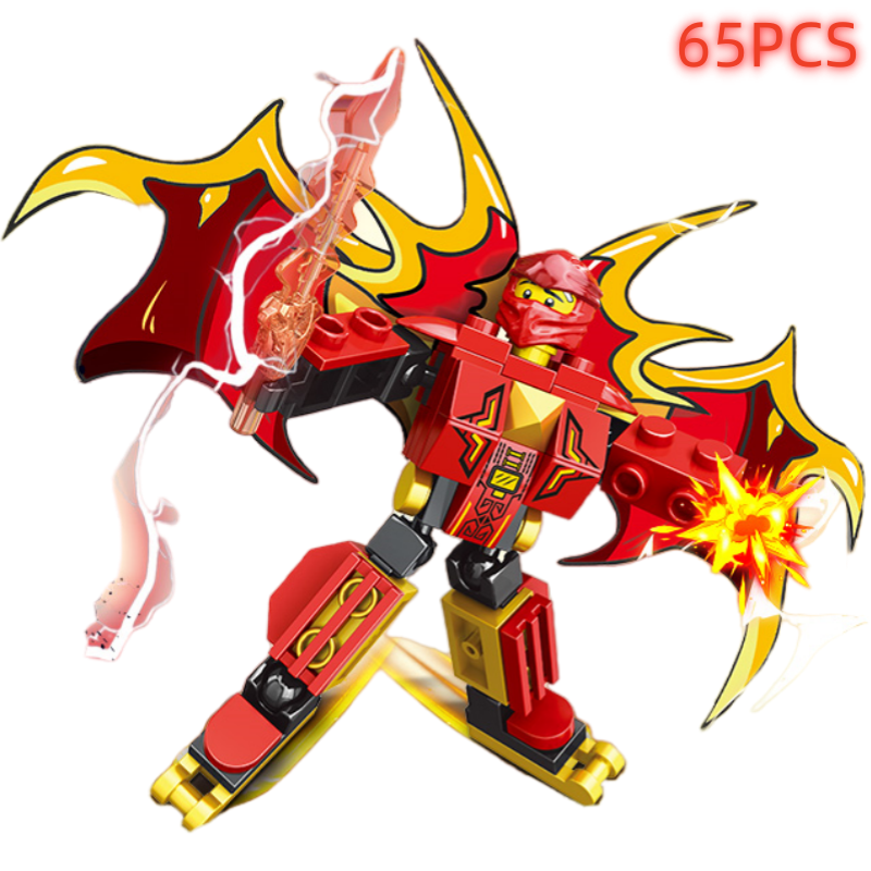 Ninja War Machine Lloyd War Armor Mech Mini Model Action Figure ...