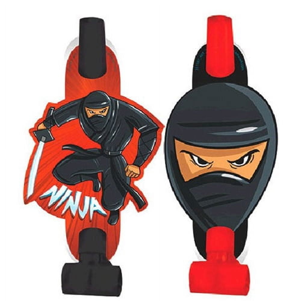 Ninja Warrior Martial Arts Fighter Boys Kids Birthday Party Favor ...