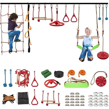 Climbing Cargo Net,Ninja Warrior Obstacle Course for Kids,Rope Net ...