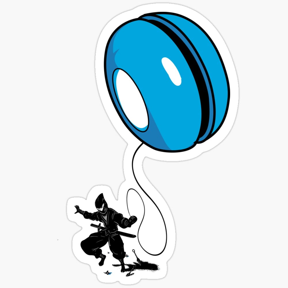 Ninja Yoyo'S Sticker Phone Decal Water Bottle Stickers Car Decals ...